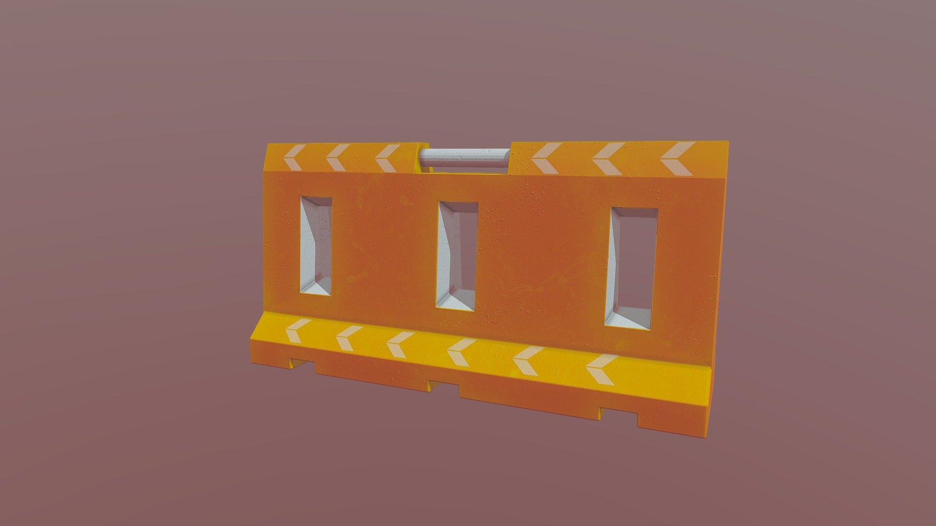 Traffic Barricade - 3D Asset - Download Free 3D model by themaayur ...