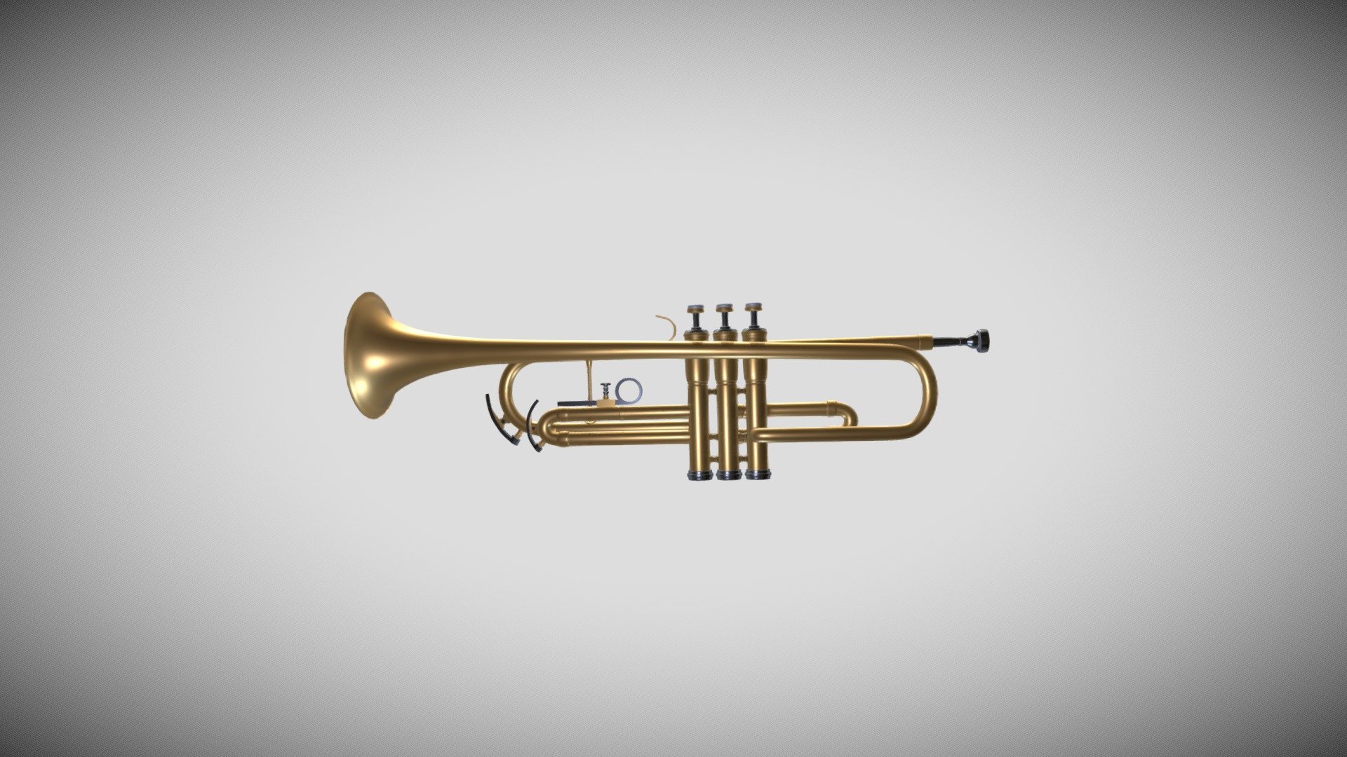 Trumpet - 3D model by aliese [ed66af9] - Sketchfab