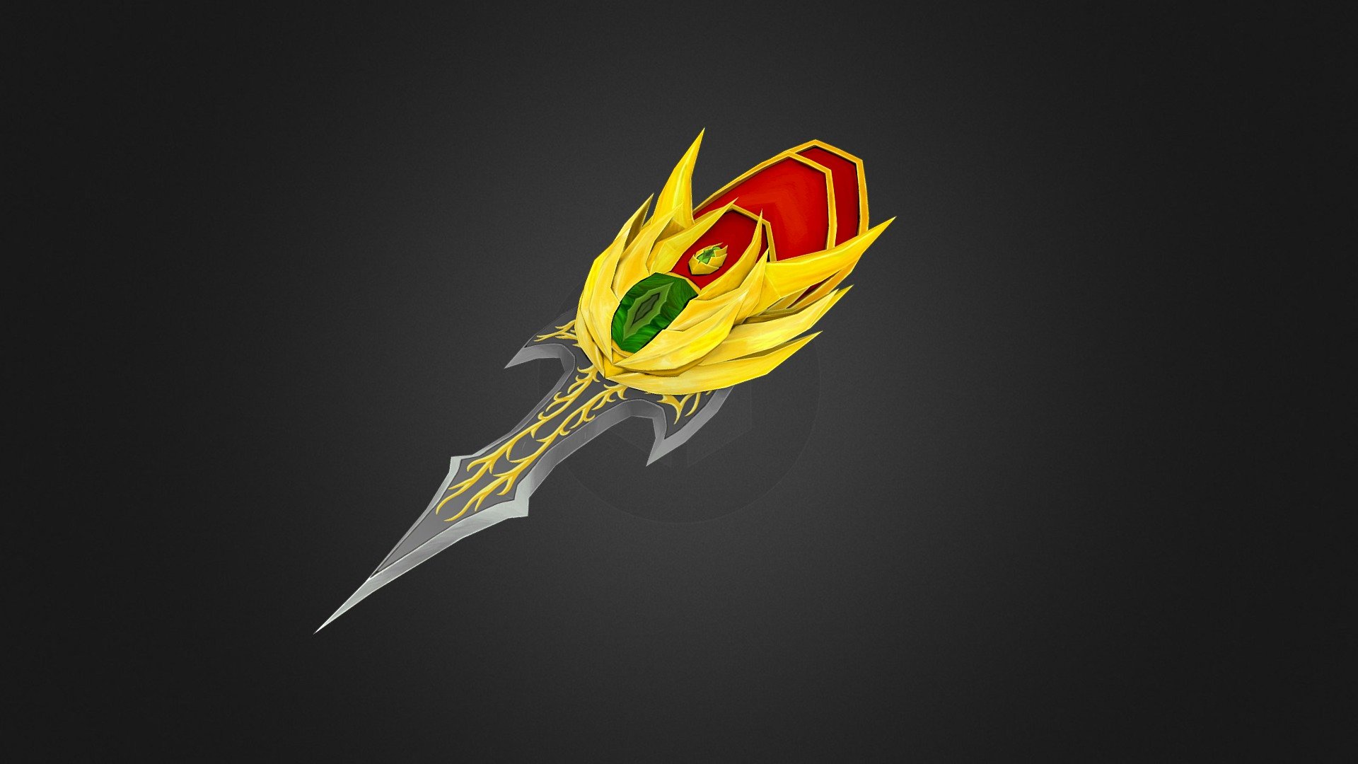 Blade of the Sin'dorei - DAE Weapon Assigment - 3D model by Oskar ...