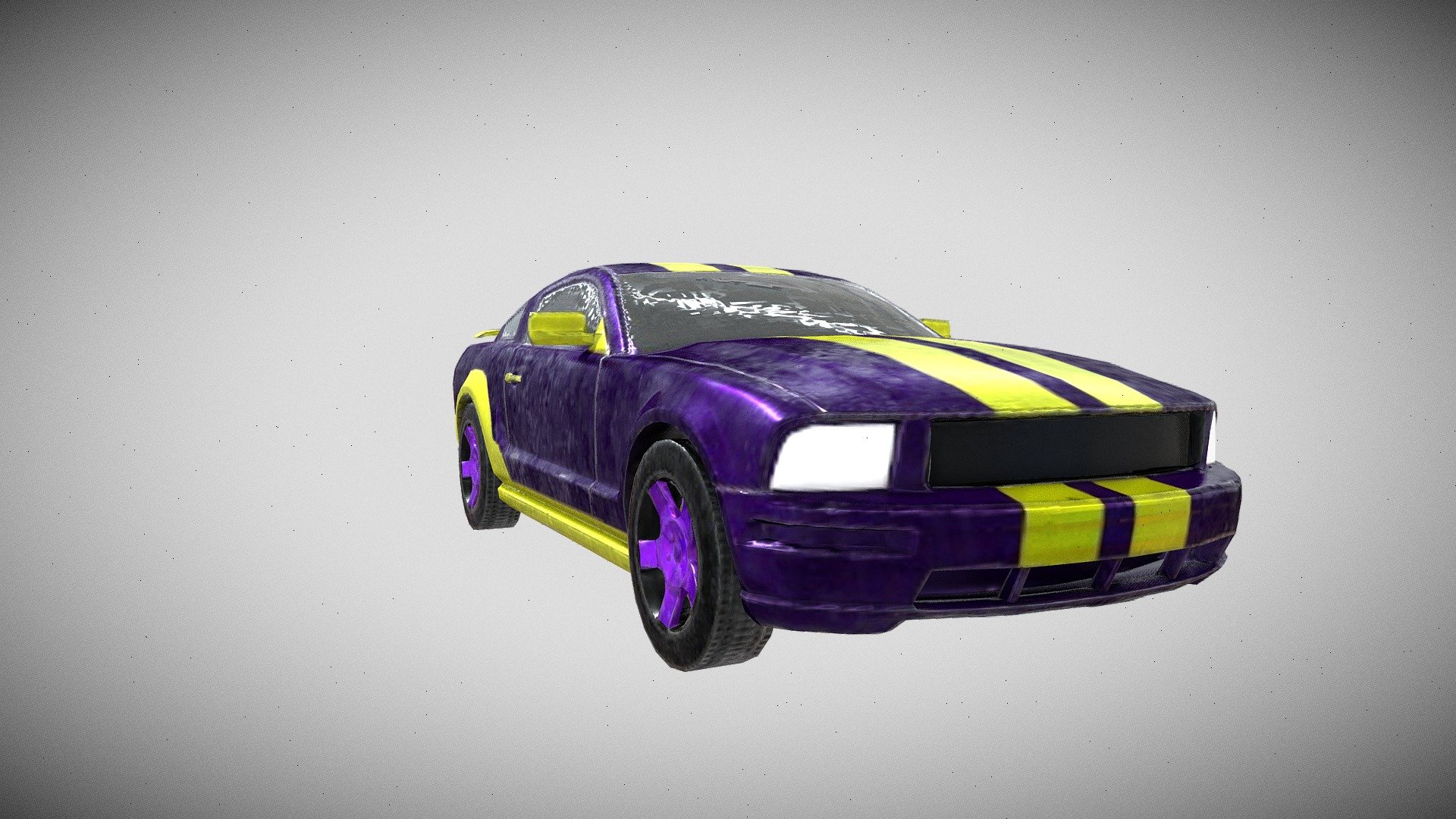 Mustang - 3D model by santiago.rojas (@santyromo5) [ed67dd3] - Sketchfab