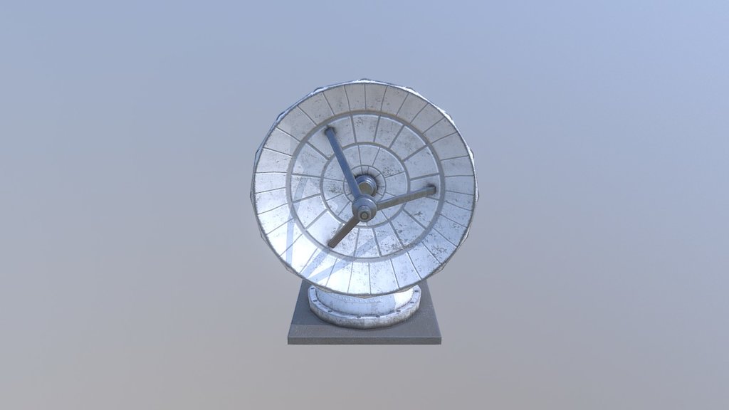 Low-Poly Radar Dish - Download Free 3D model by joe_carrot [ed6850e ...