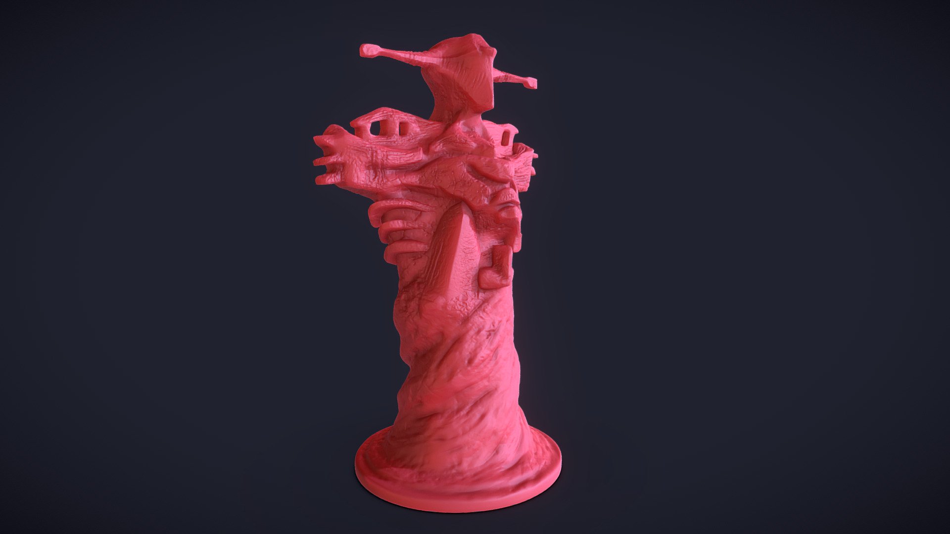 Dire Tower Dota 2 Rook Chess Piece - Buy Royalty Free 3D model by ...