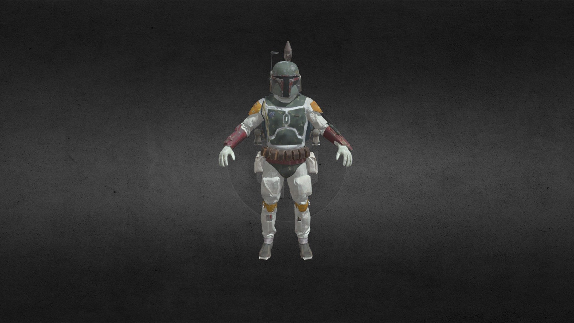 Boba Fett - 3D model by Thzzy [ed6bed9] - Sketchfab