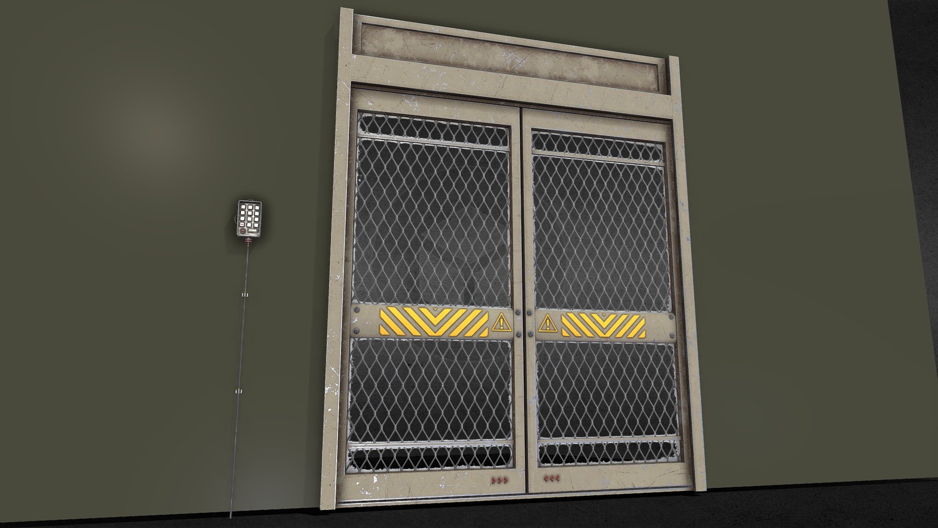 Electric Door_Electric door key 14MB - Download Free 3D model by Mehdi ...
