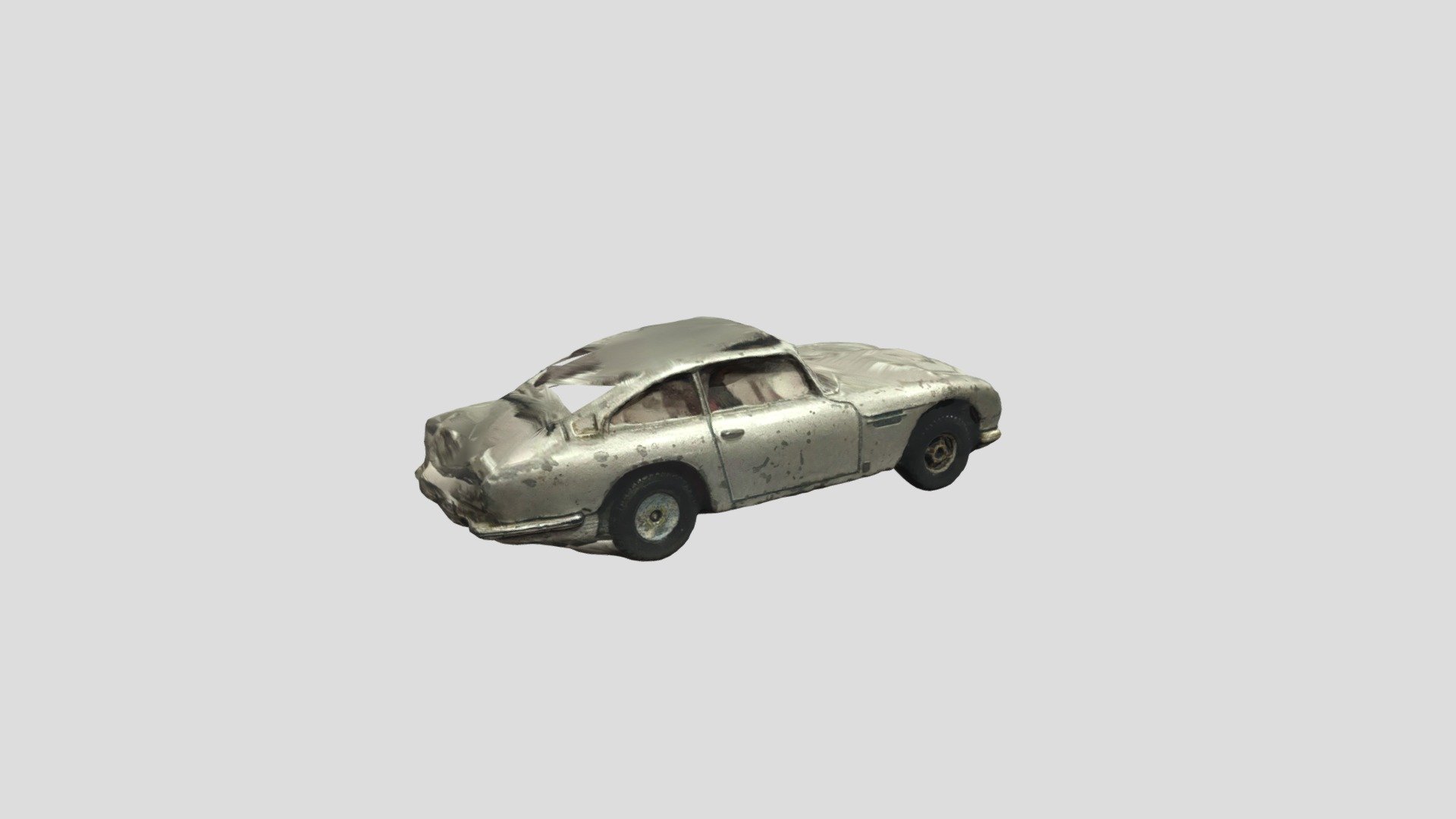 Very badly 3d scanned Bond Car - Download Free 3D model by ...