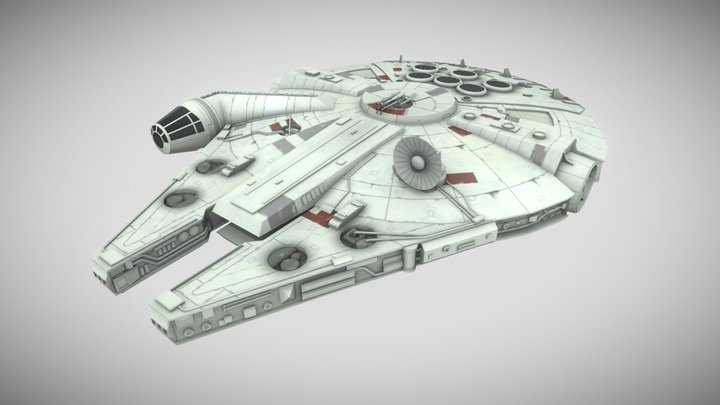 Millennium-falcon 3D models - Sketchfab