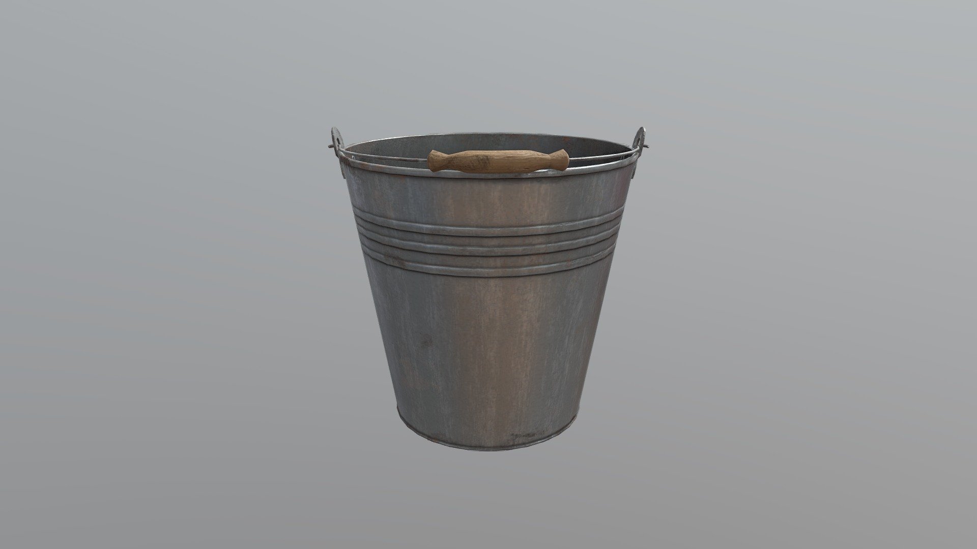 Metal Bucket - Download Free 3D model by minhnguyenle0712 [ed6e050 ...