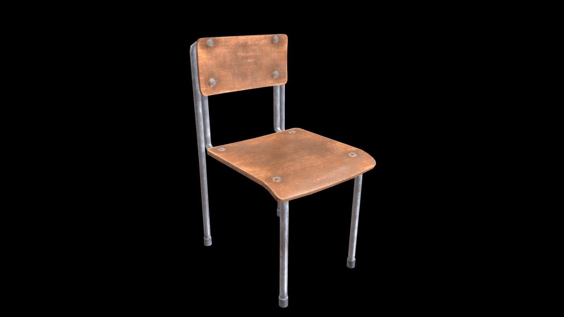 Old School Chair 3d Model By Monokuma Cktjrrud0404 Ed6e071 Sketchfab