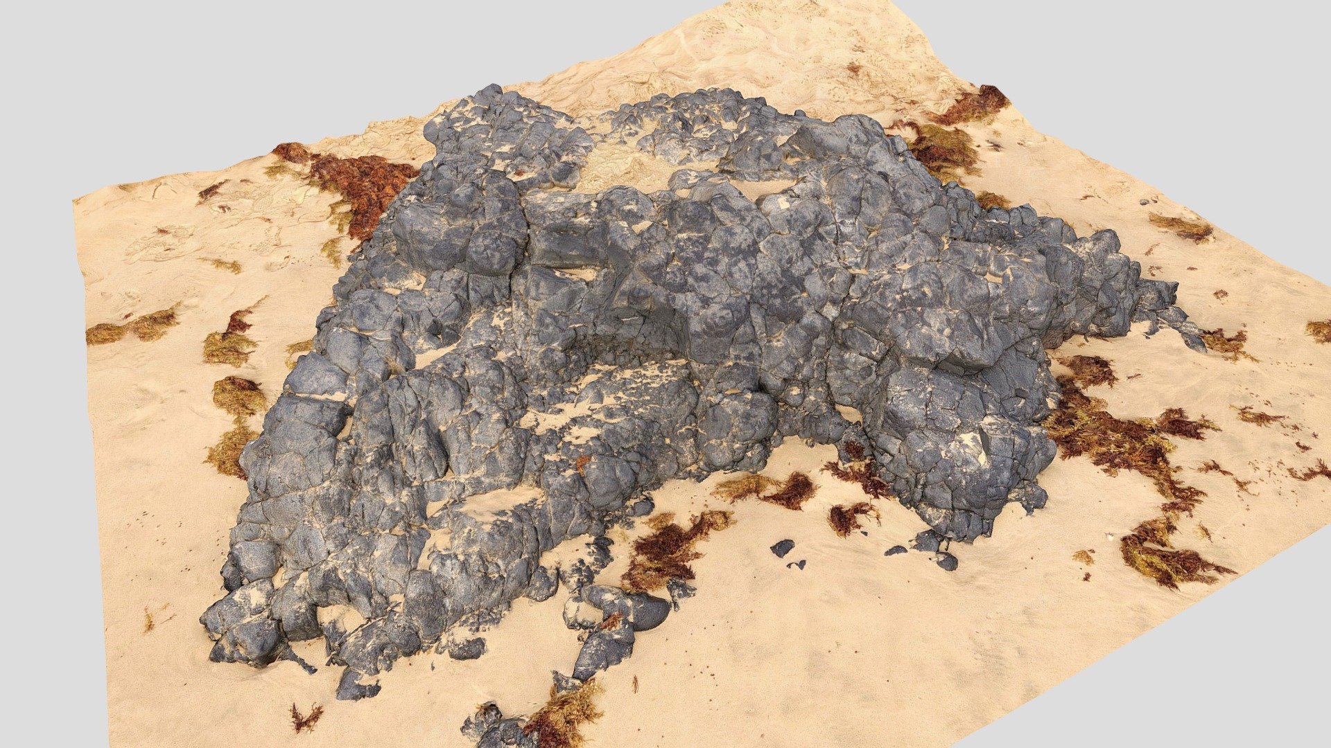 Ocean cliff scan 8k 009 - Buy Royalty Free 3D model by immerge [ed6e73f ...