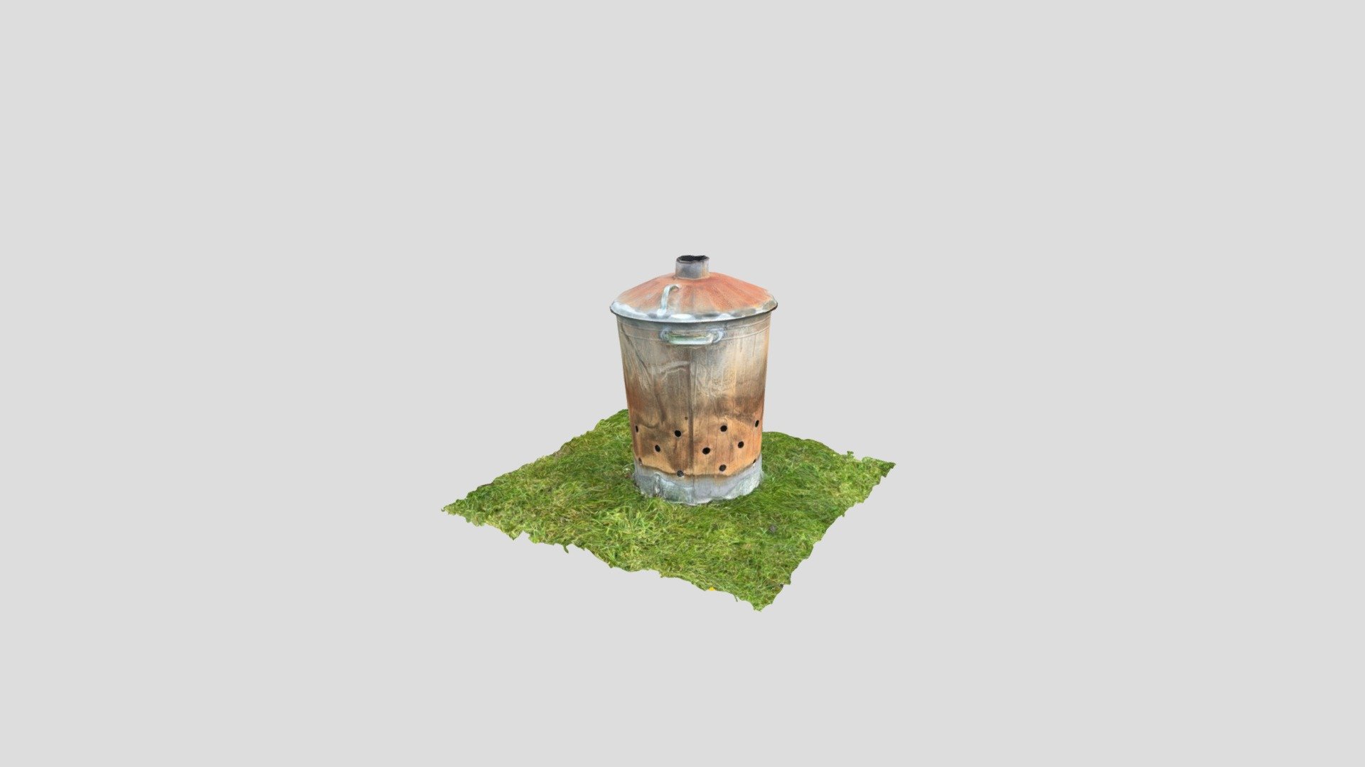 Trash Can - Download Free 3D model by trckyy [ed6ea48] - Sketchfab