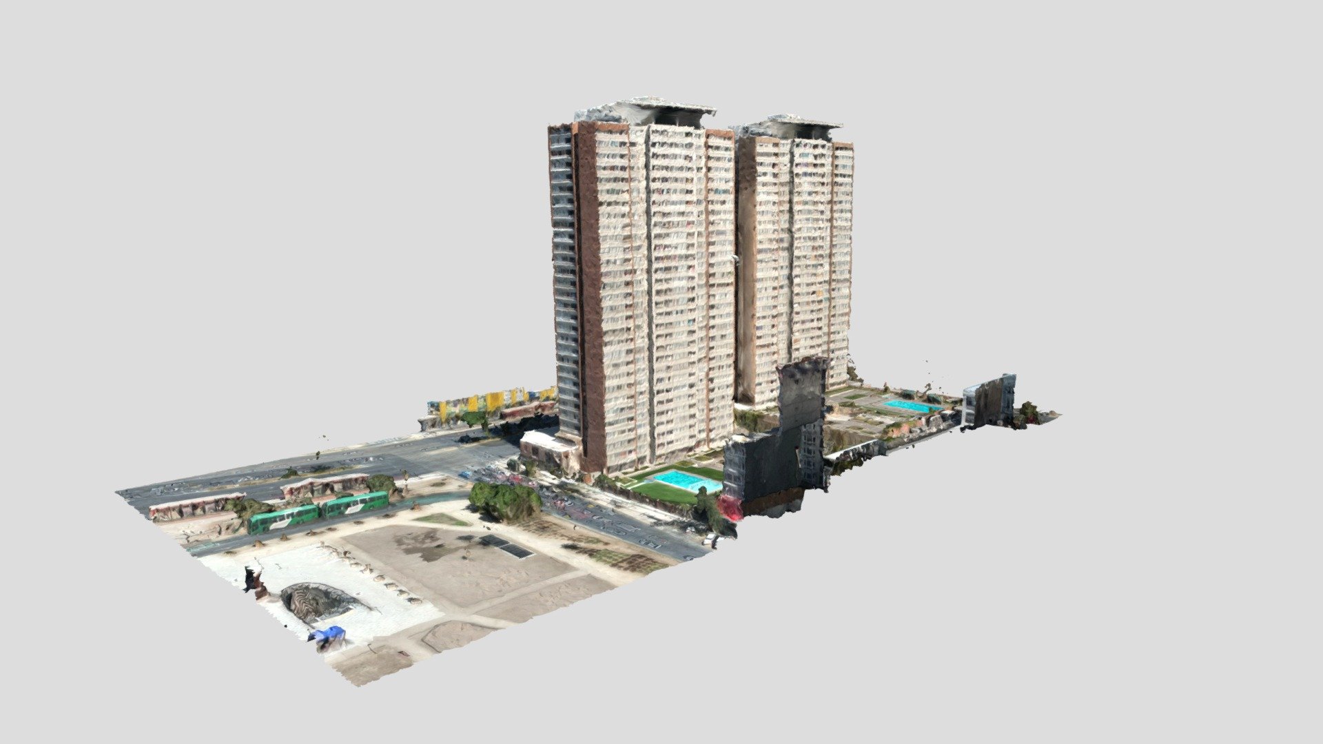 Torres Bustamante - 3D model by jvaldivieso [ed6ec96] - Sketchfab