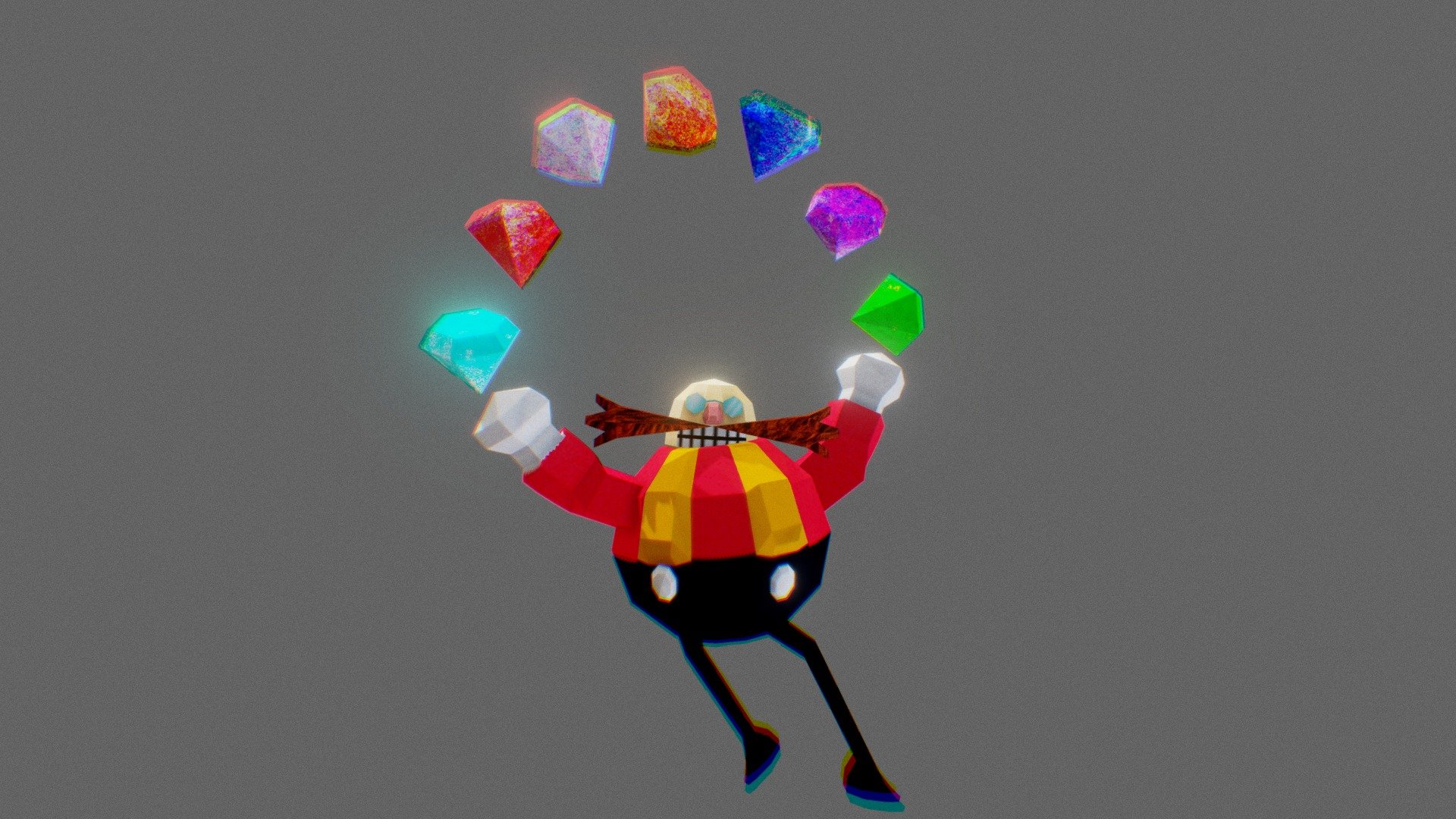 Eggman - 3D model by Kisshunter [ed70a3f] - Sketchfab