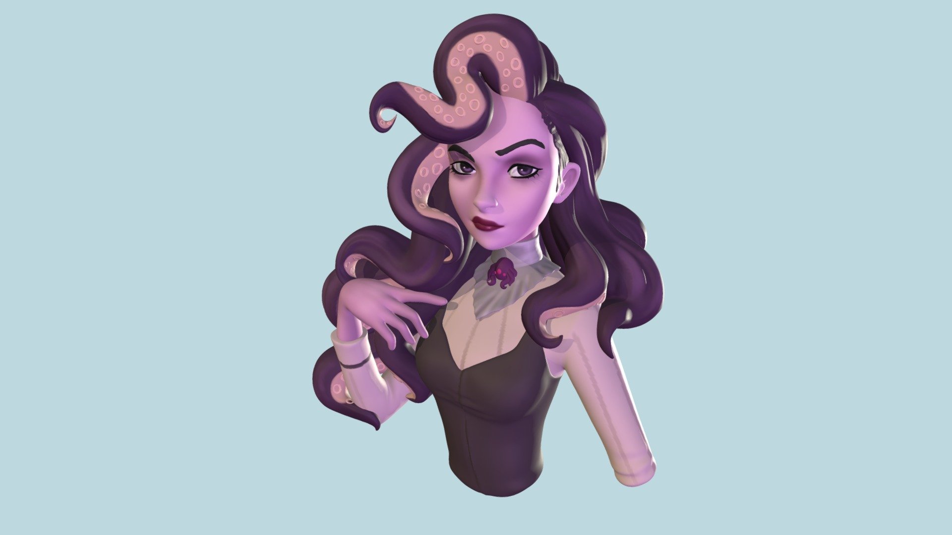 Octopi - 3D model by ilgimezgi [ed71106] - Sketchfab