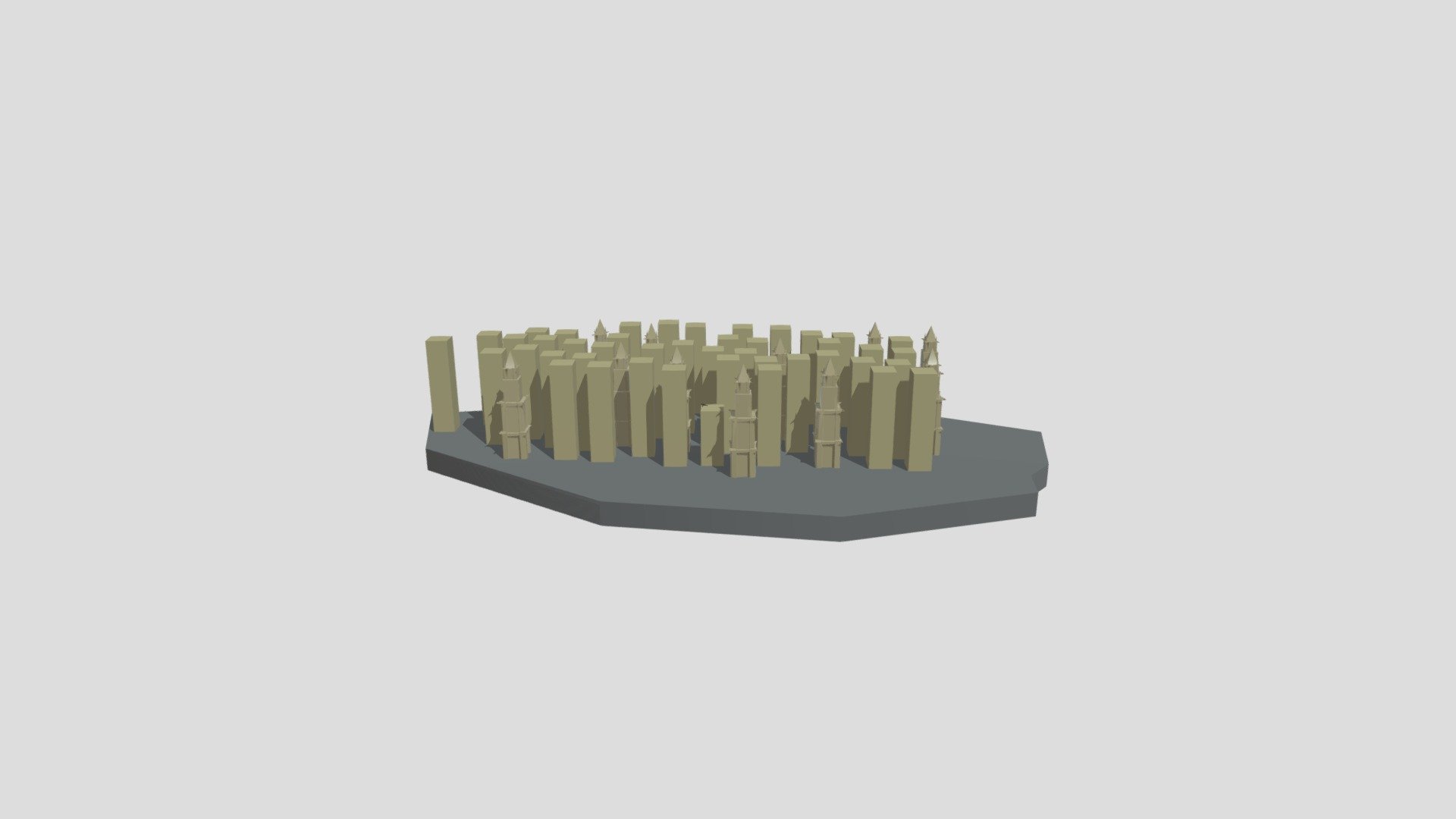 batman on a gotham rooftop - Download Free 3D model by an anonymous ...