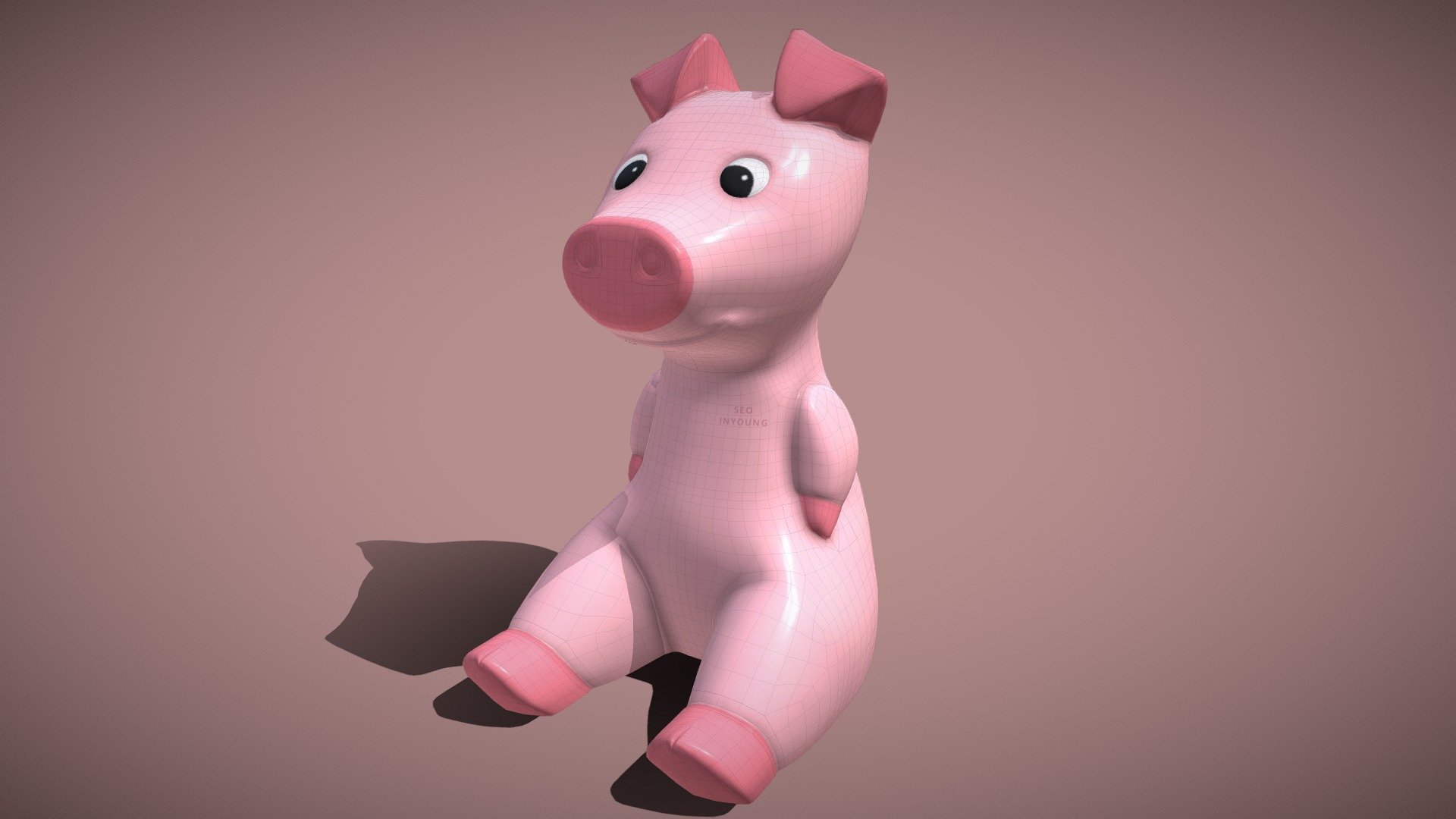 Pig - 3D model by Sinyoung [ed72165] - Sketchfab