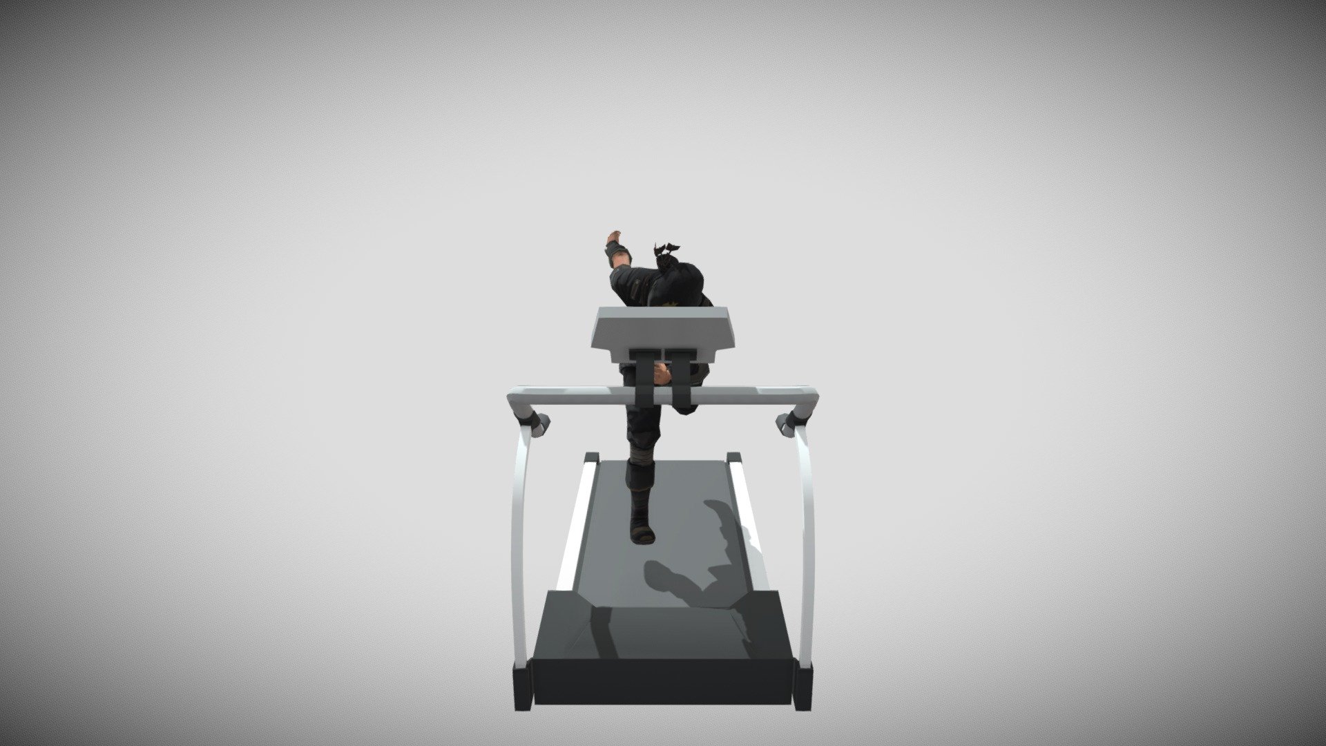 (Assignment Work) Running Animation - 3D model by NexusB [ed74f93 ...