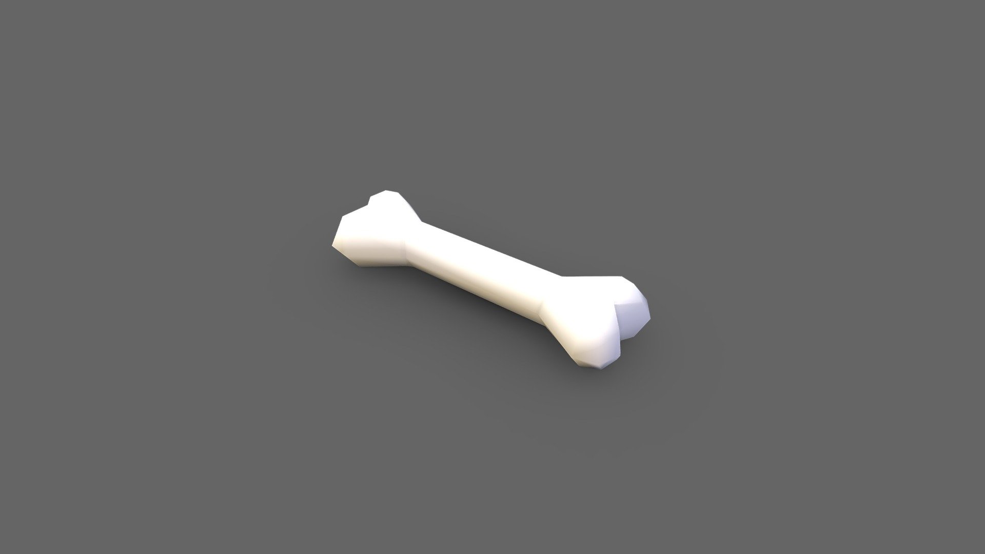 Bone low-poly [Game Ready] - Download Free 3D model by Raphael C ...