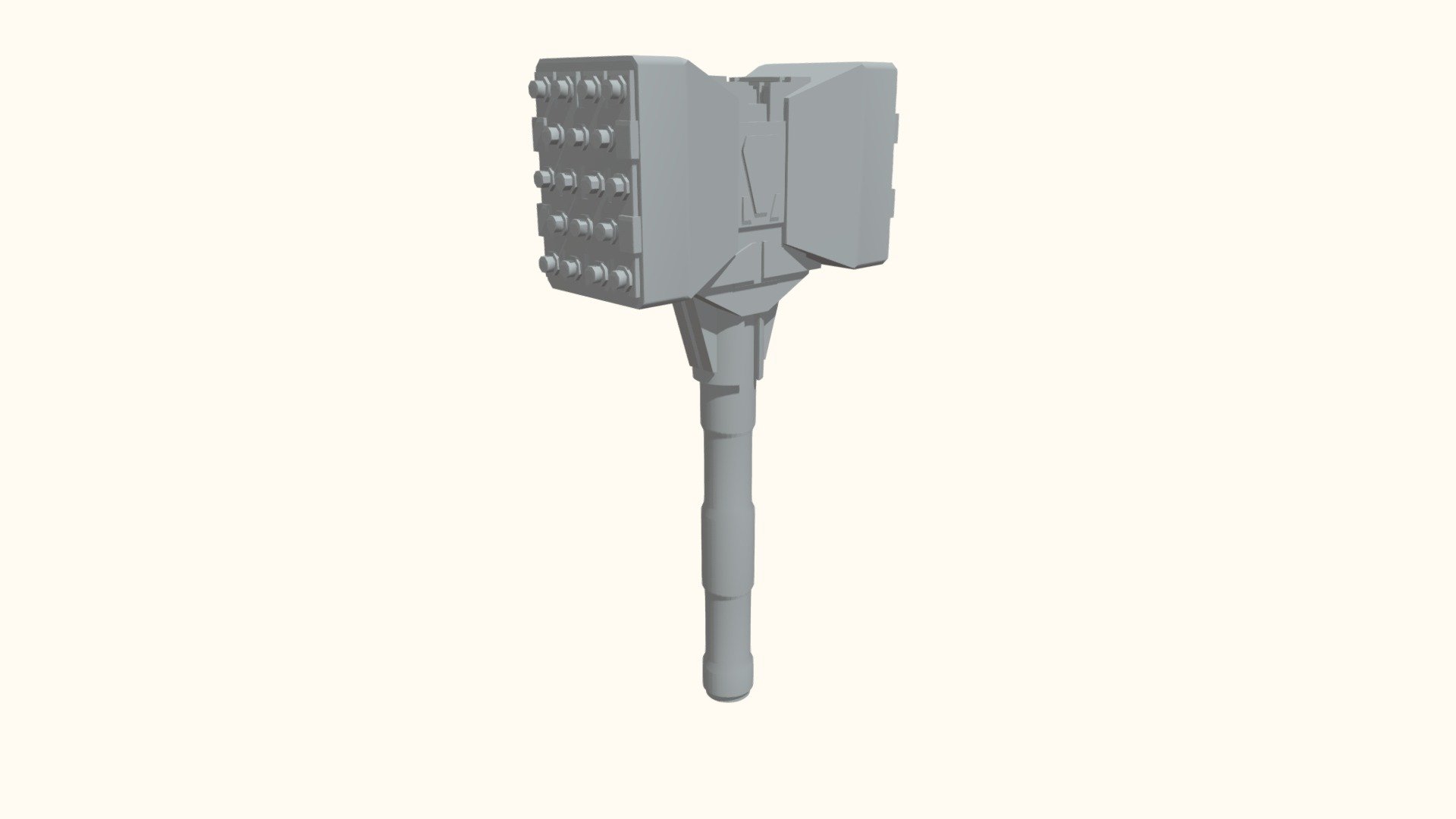 Rivet Hammer - Download Free 3D model by 1738 Creations (@1738creations) [ed783f7] - Sketchfab