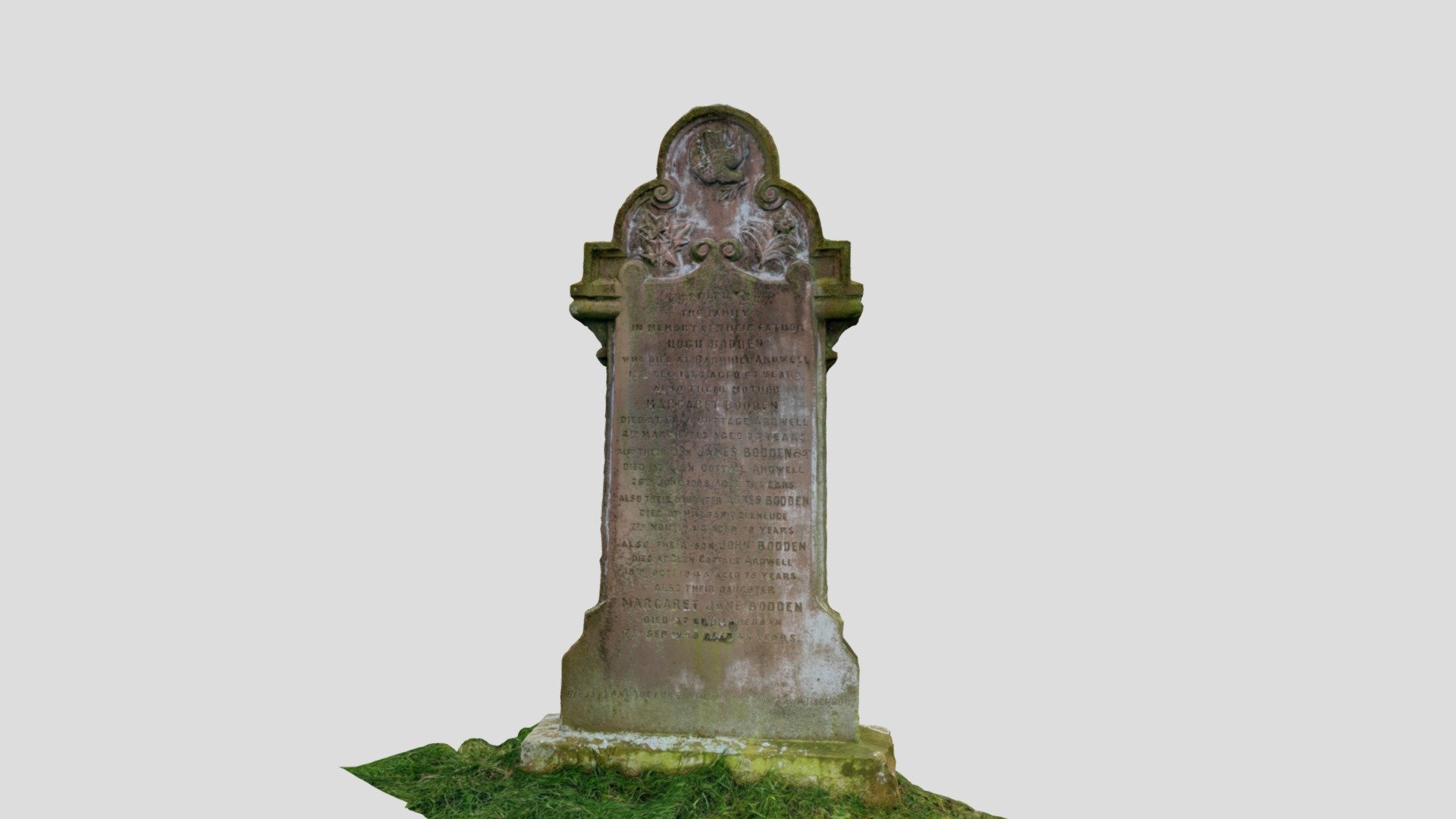 Gravestone - Download Free 3D model by GrumpyAuldGit [ed78647] - Sketchfab