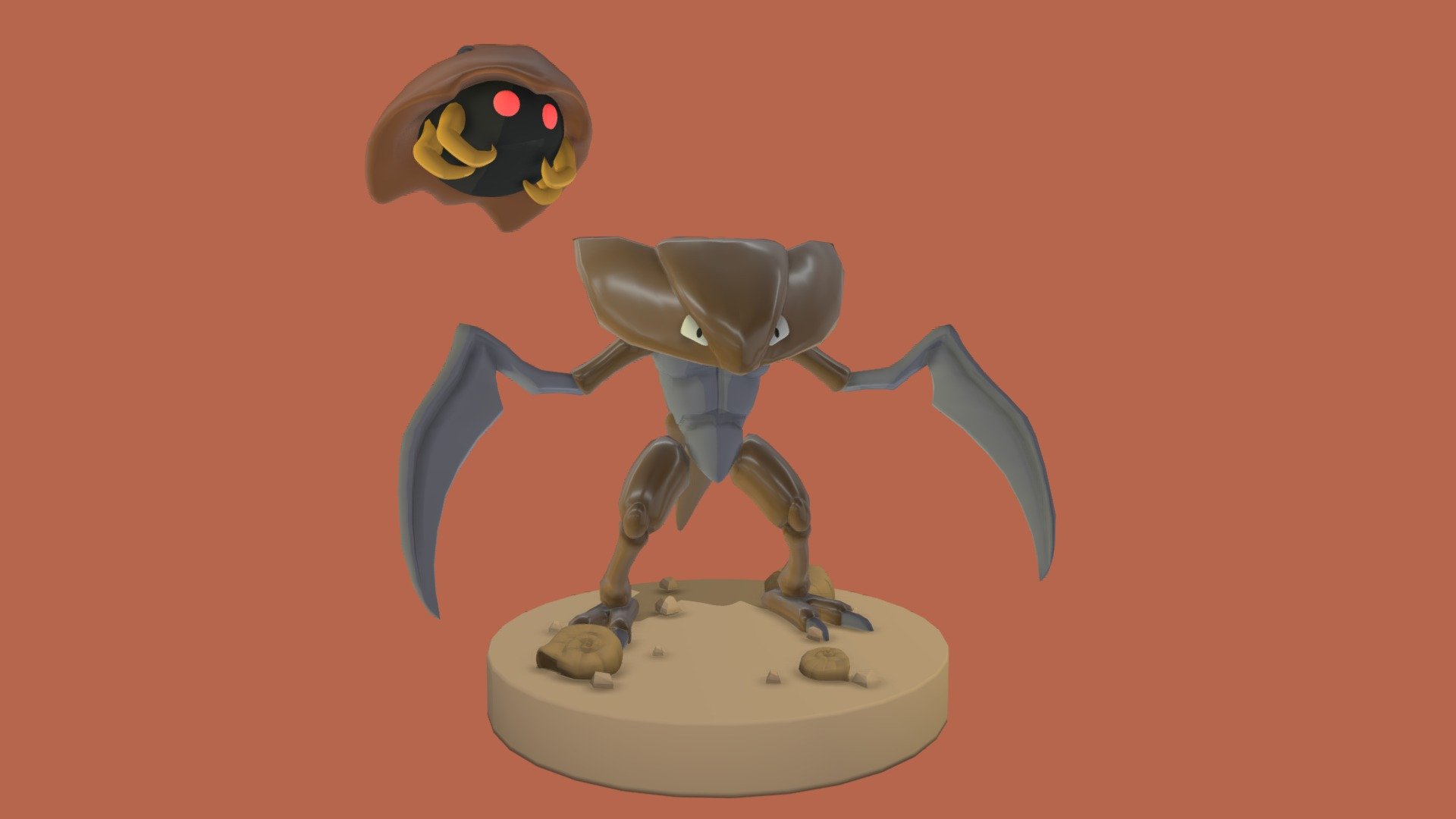 Fossil Pokemon Diorama - Download Free 3D model by Nemi_Selvik (@Nemi66 ...