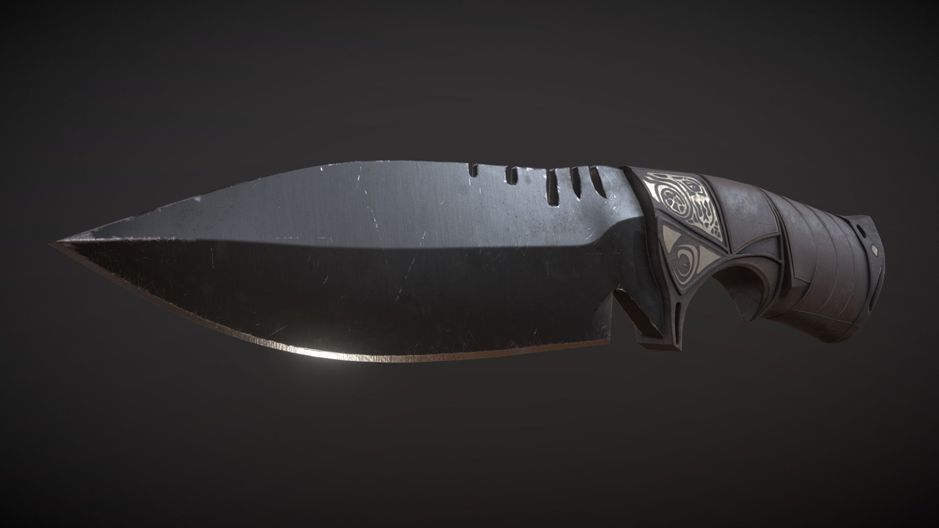 Knife - 3D model by aitheir56 [ed787ec] - Sketchfab