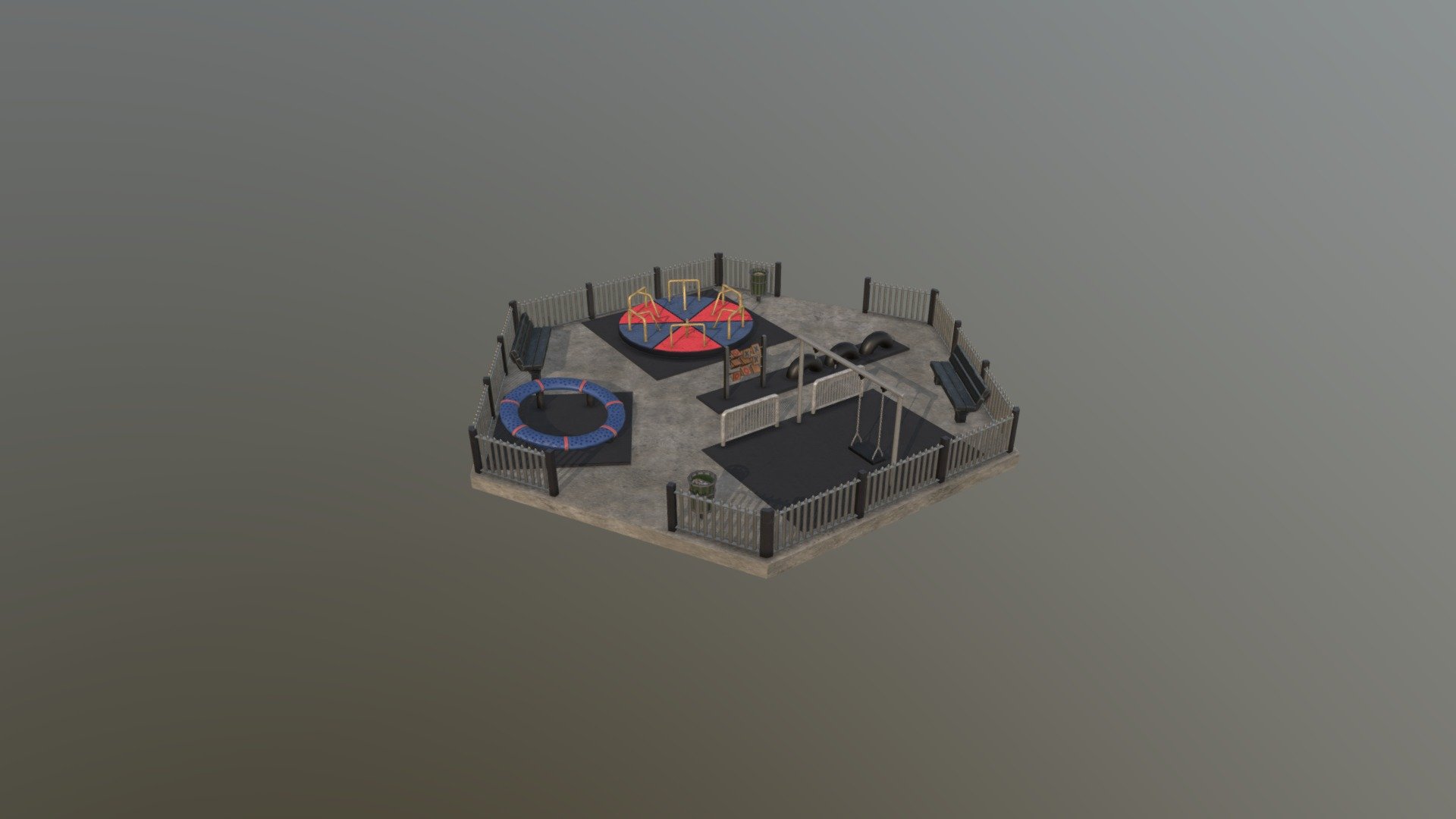 FMP2 Park Model - 3D model by Eleven11- [ed7a2d1] - Sketchfab