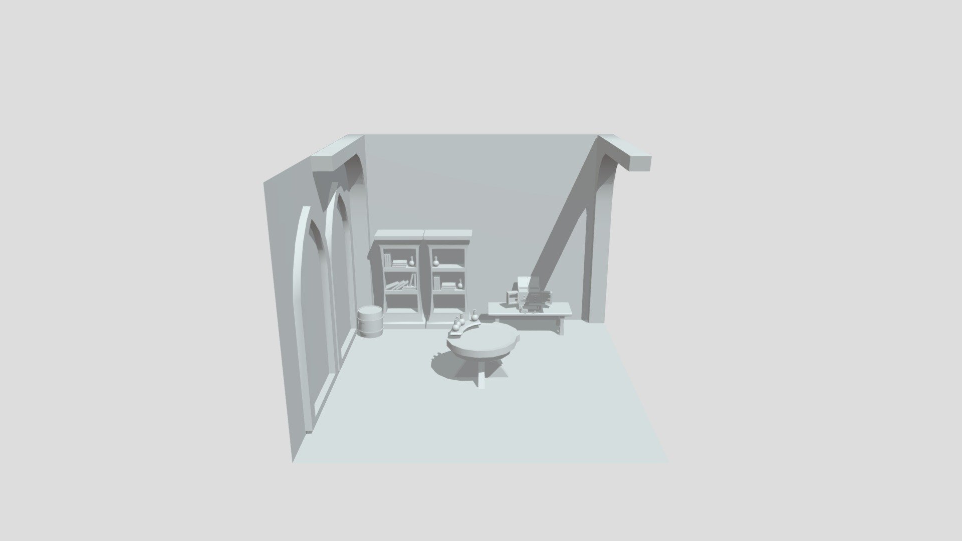Alchemy Laboratory - 3D model by chandler.mays.7 [ed7c307] - Sketchfab