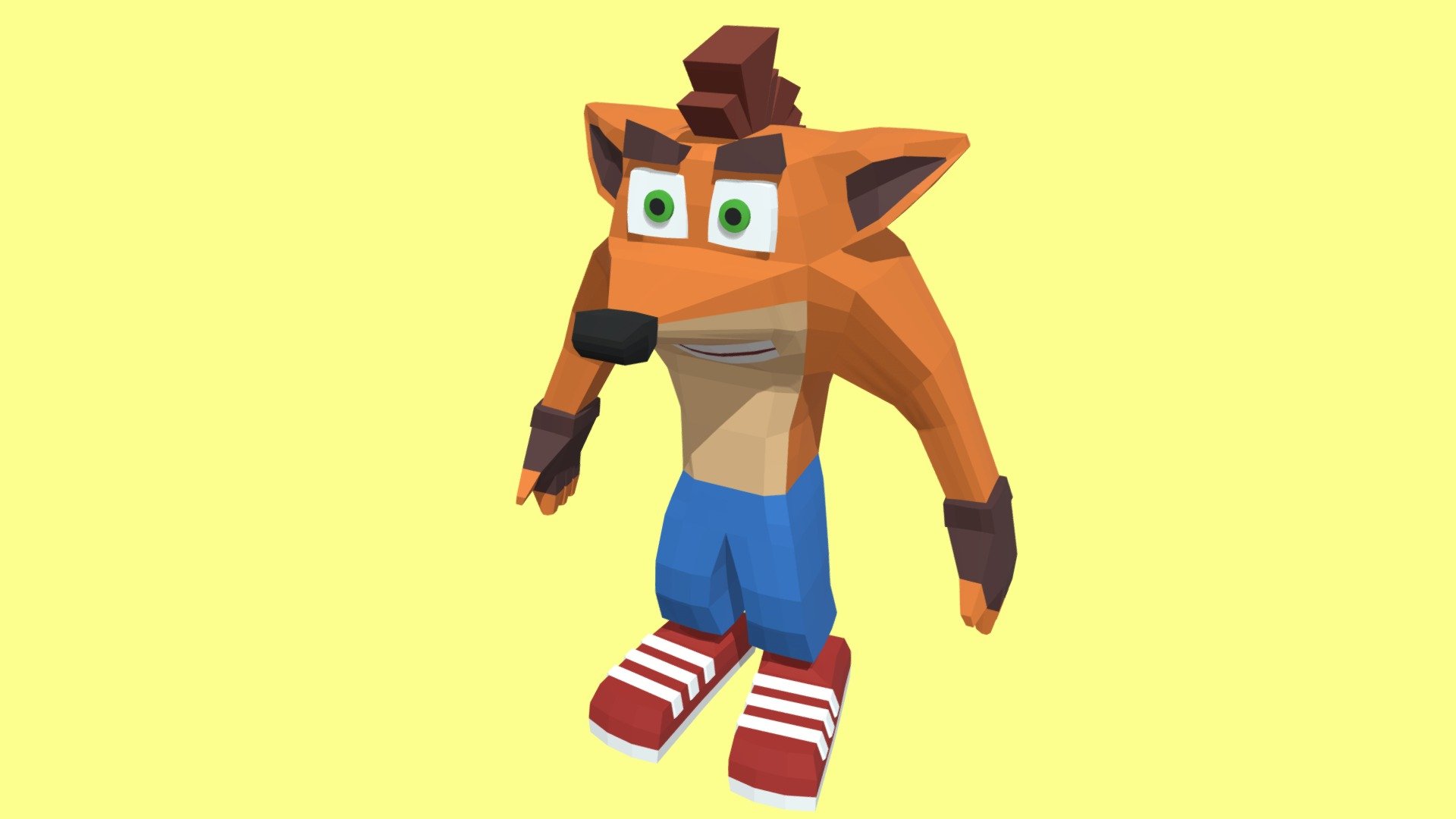 Crash Bandicoot - 3D model by ByronPlayer [ed7ca14] - Sketchfab