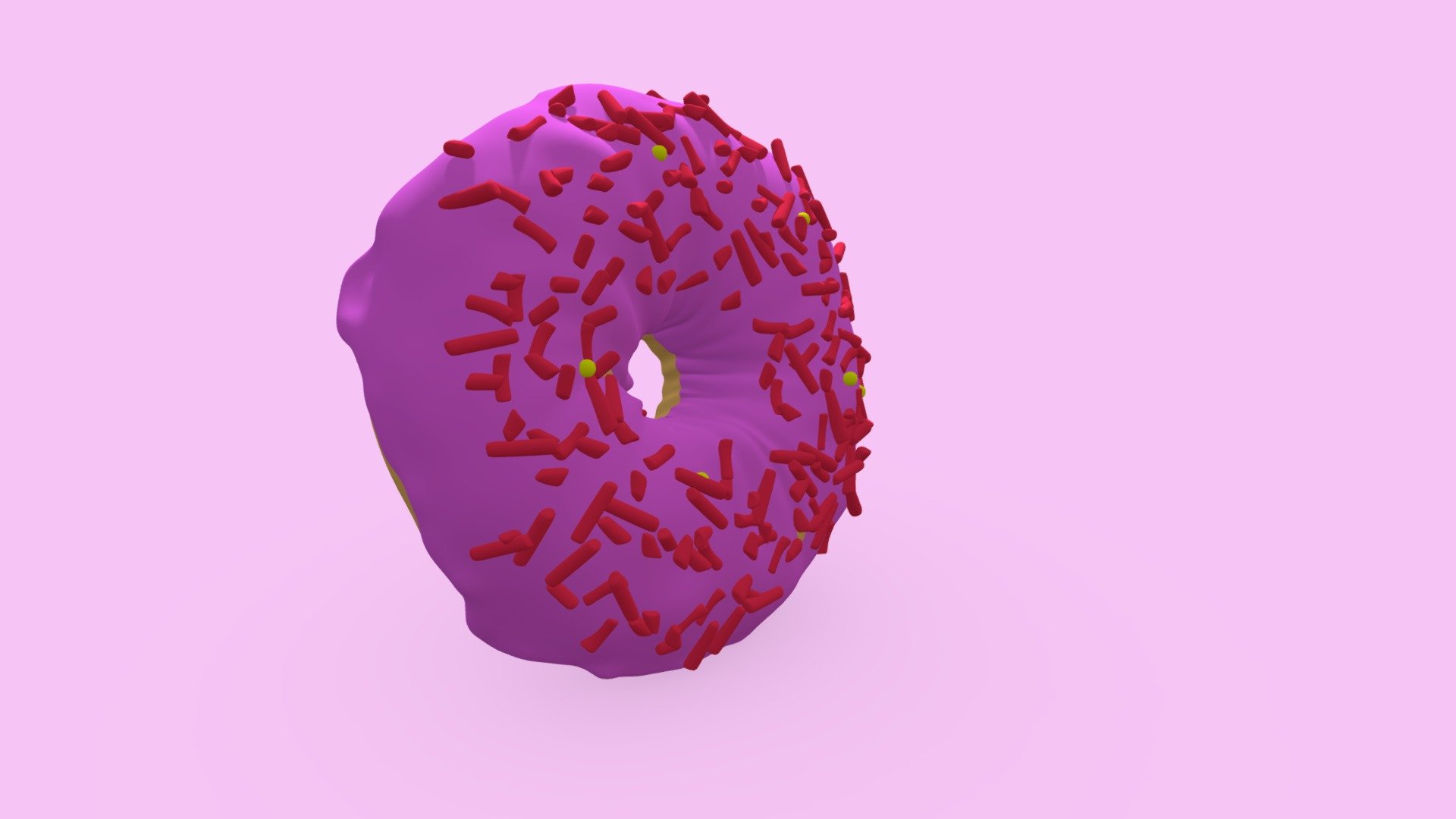 Donut_Sketchfab - 3D model by lautaroferrandi [ed7d30d] - Sketchfab