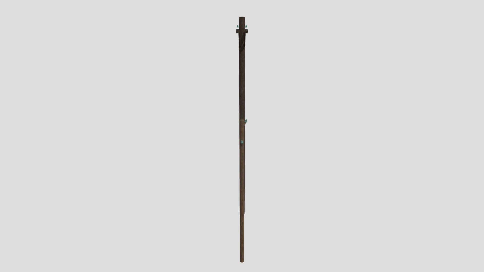Wild West Utility Pole Low Poly - Download Free 3D model by Artyooooom ...