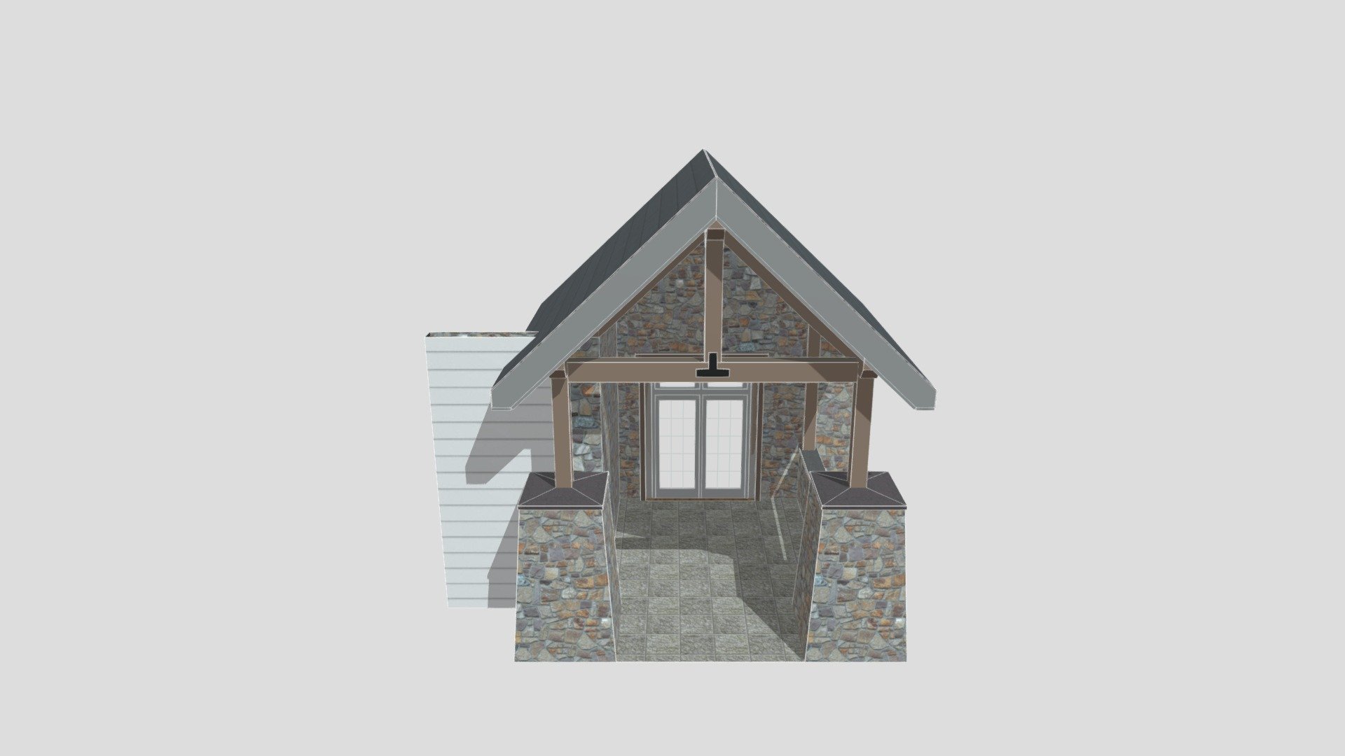 Front Entryway - 3D model by BIGWOOD [ed7e2ab] - Sketchfab