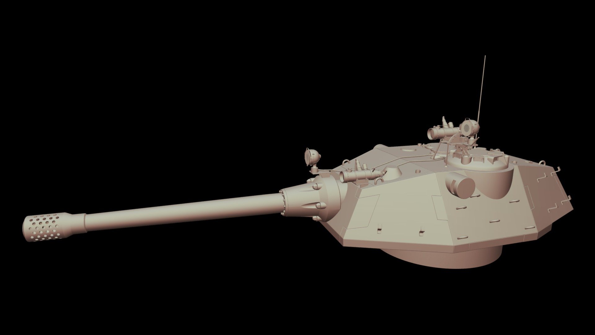 E-100 Schmalturm + FG 1250 IRNV (3D Printable) - 3D model by Austrian ...
