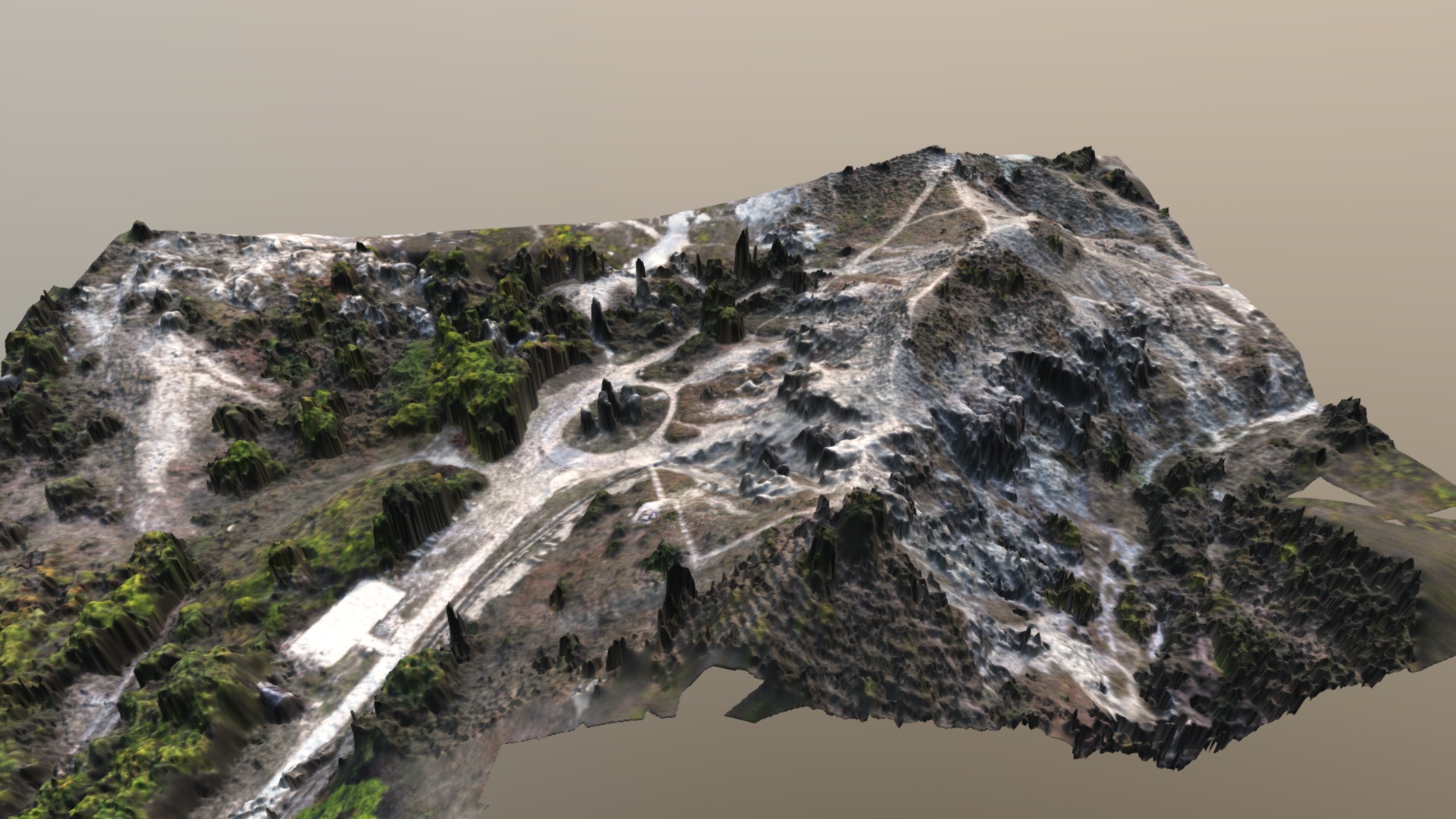 Earth pyramids in Kuklica - 3D model by Ivica.Milevski [ed806e9 ...