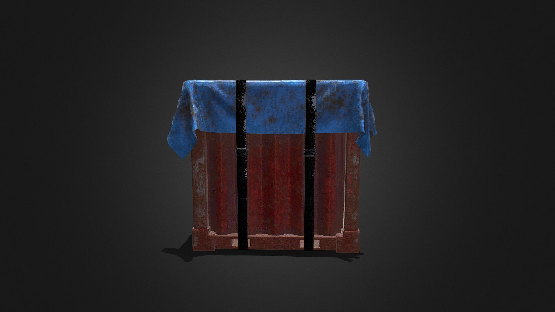 PUBG Mobile Air Drop - Download Free 3D model by Rex (@rex_7) [ed80ad5 ...