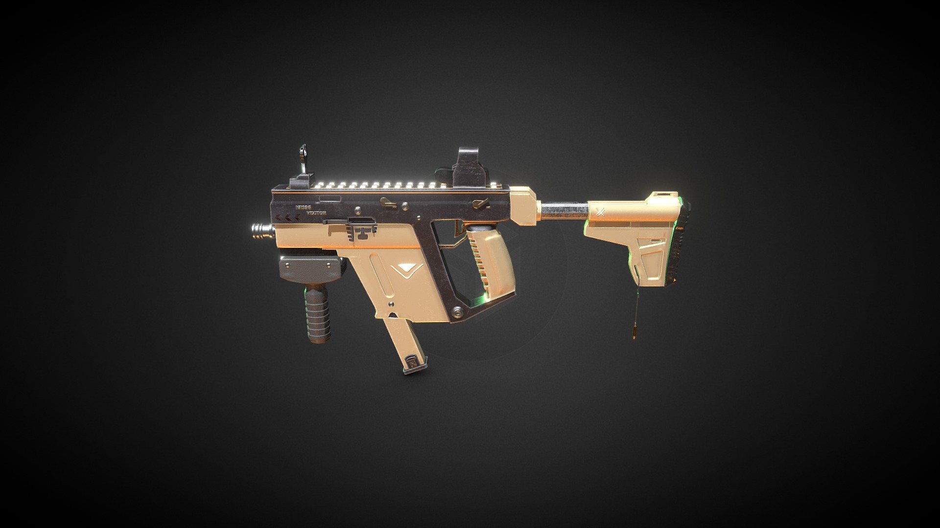 Kriss Vector - 3D model by Kenneth-Jordi [ed81dca] - Sketchfab