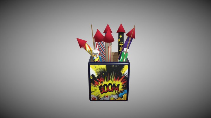 Fireworks 3d Models Sketchfab