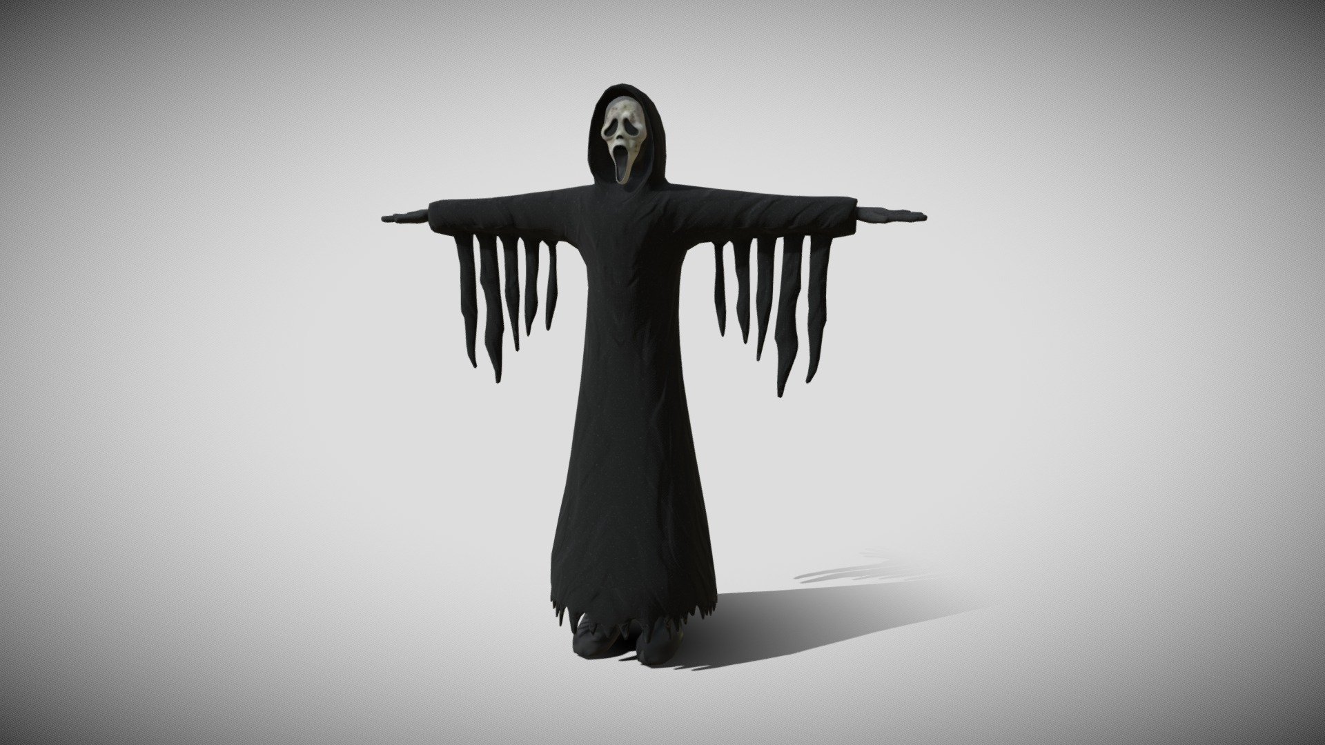 GhostFace Model - Download Free 3D model by joshuagoldenburgh [ed83b6b ...