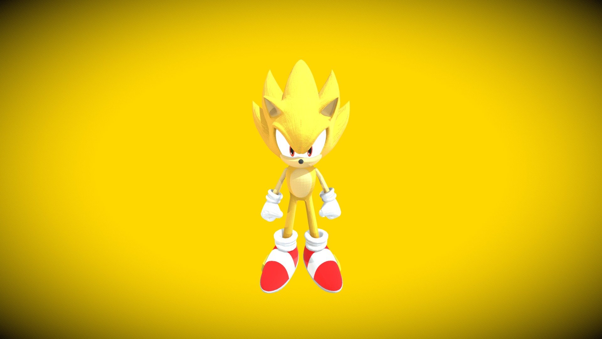 Sonic the Hedgehog (Super form) - Download Free 3D model by Bazzaaaa7 ...