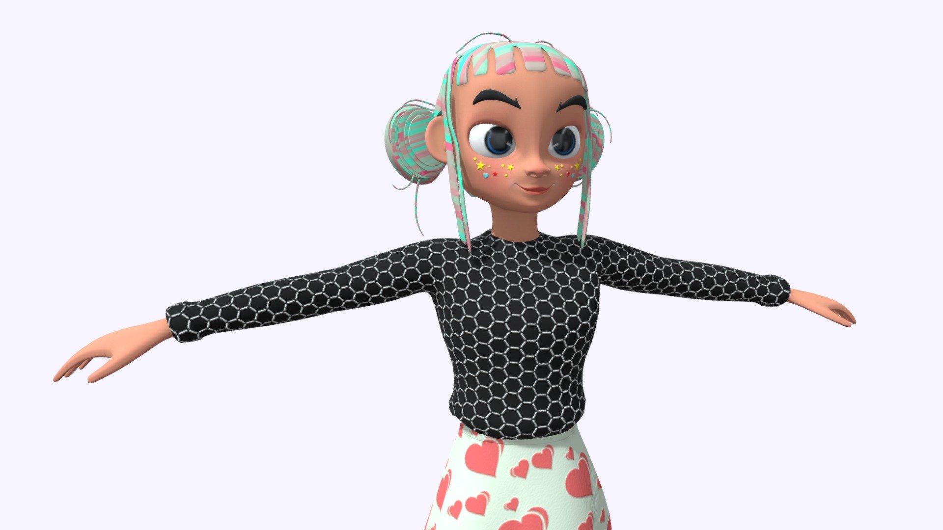 Stylise character - 3D model by Raj Chavada (@rajchavada2021) [ed83d6e ...