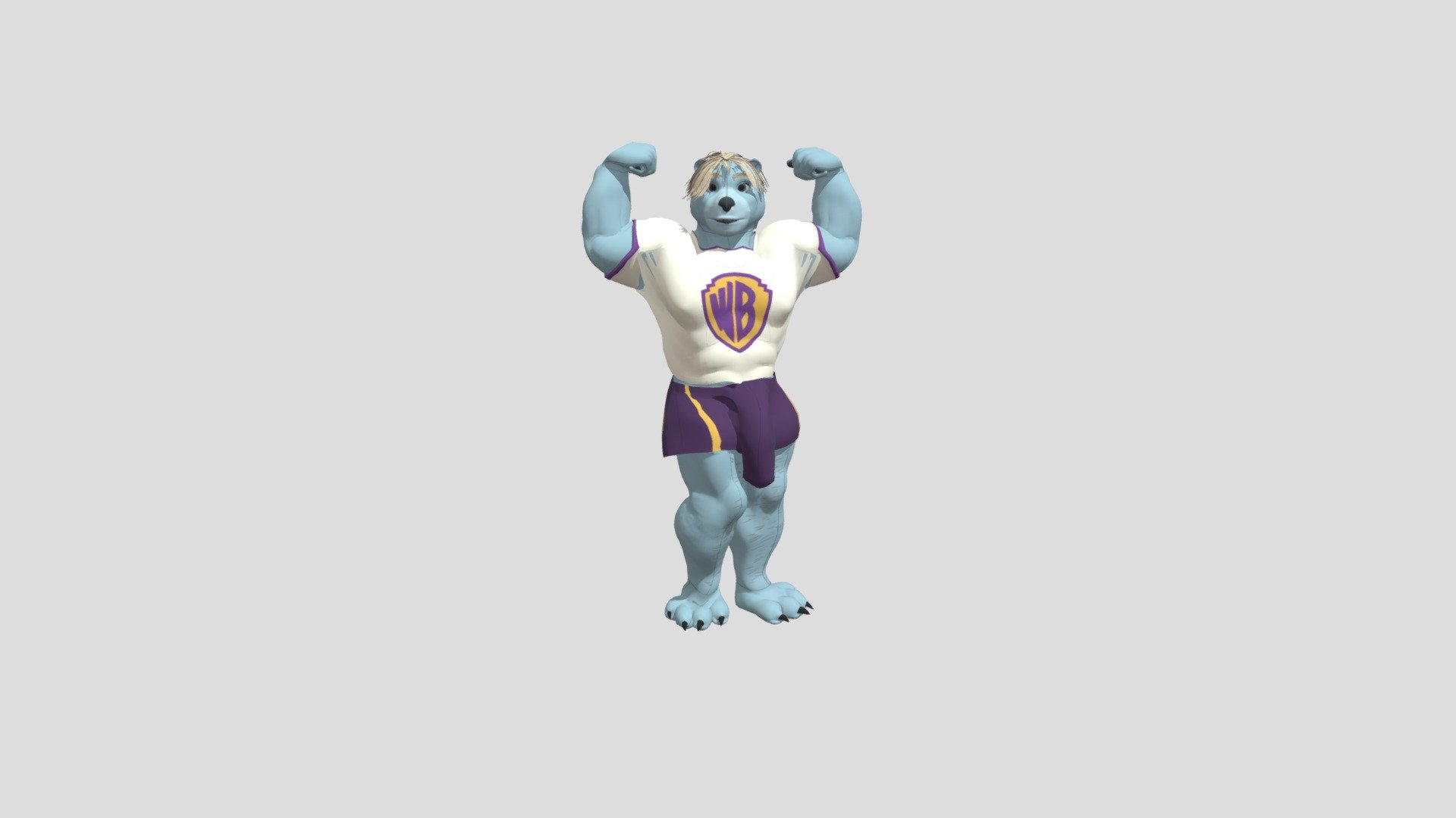 Bear for VRchat - 3D model by PandoraIngrid [ed84c5d] - Sketchfab