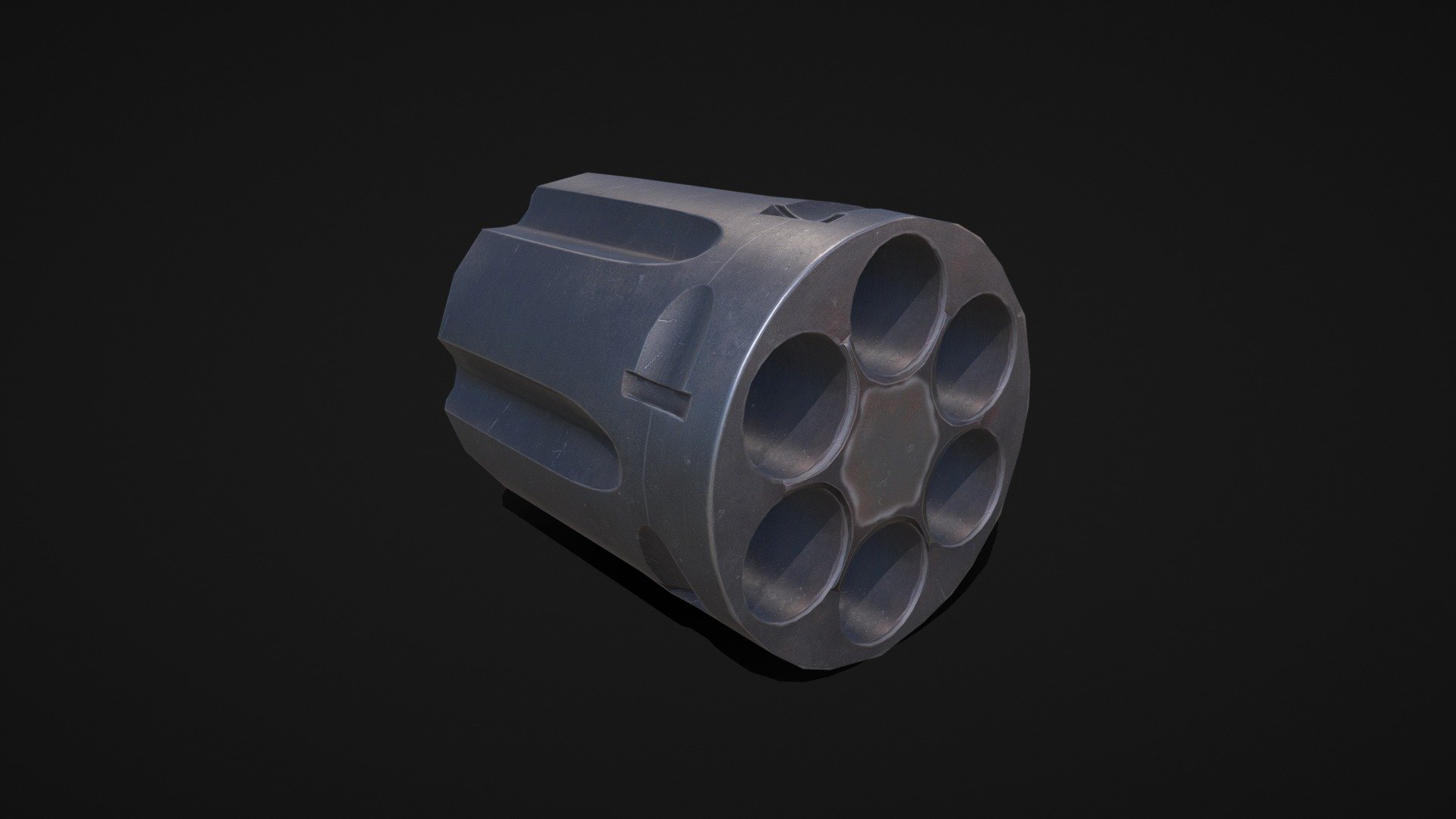 Revolver Drum (Charter Arms Undercoverette .32) - 3D model by ...