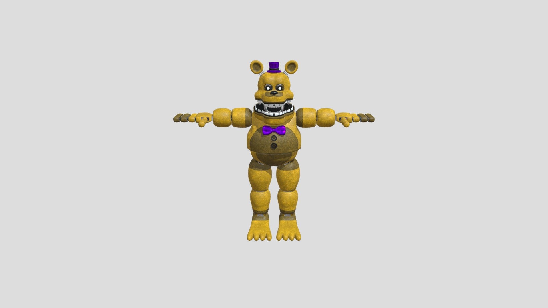 Failz_fredbear - Download Free 3D model by Bunks Stark (@3445963501 ...