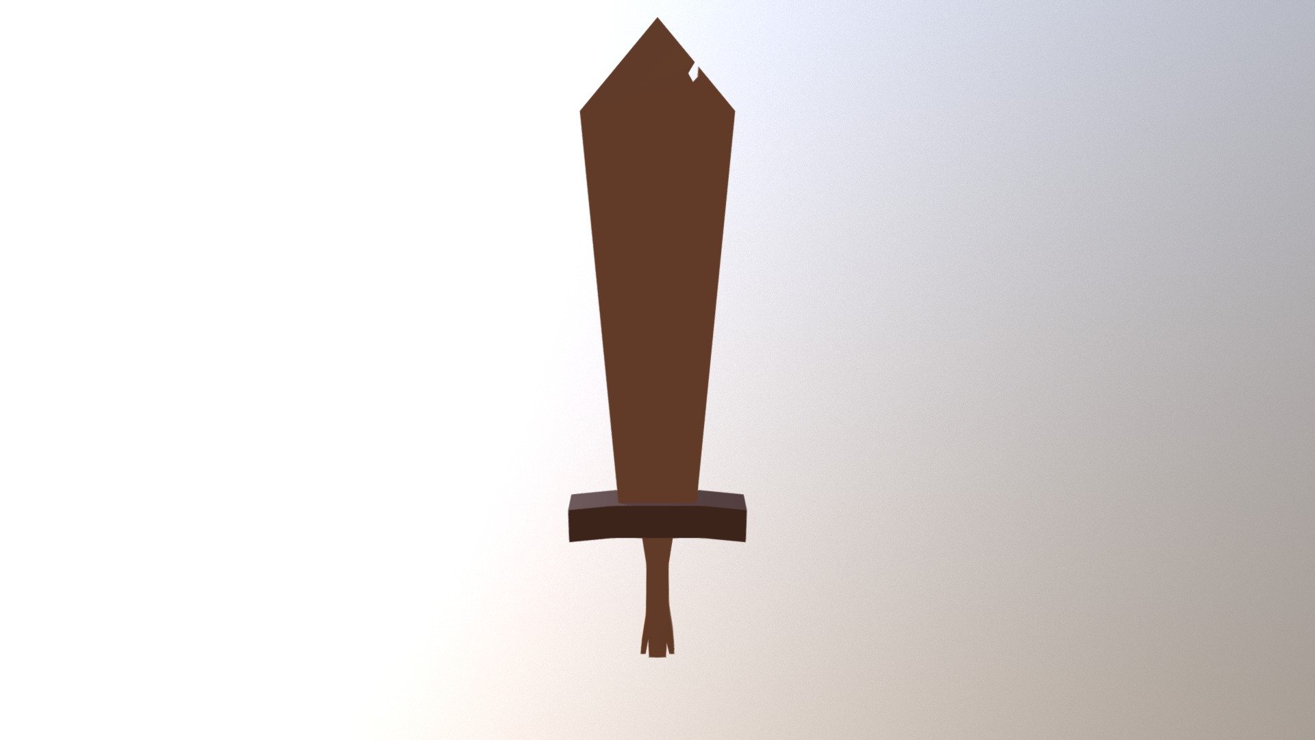 Practice Wood Sword - 3D model by Noird [ed8593e] - Sketchfab