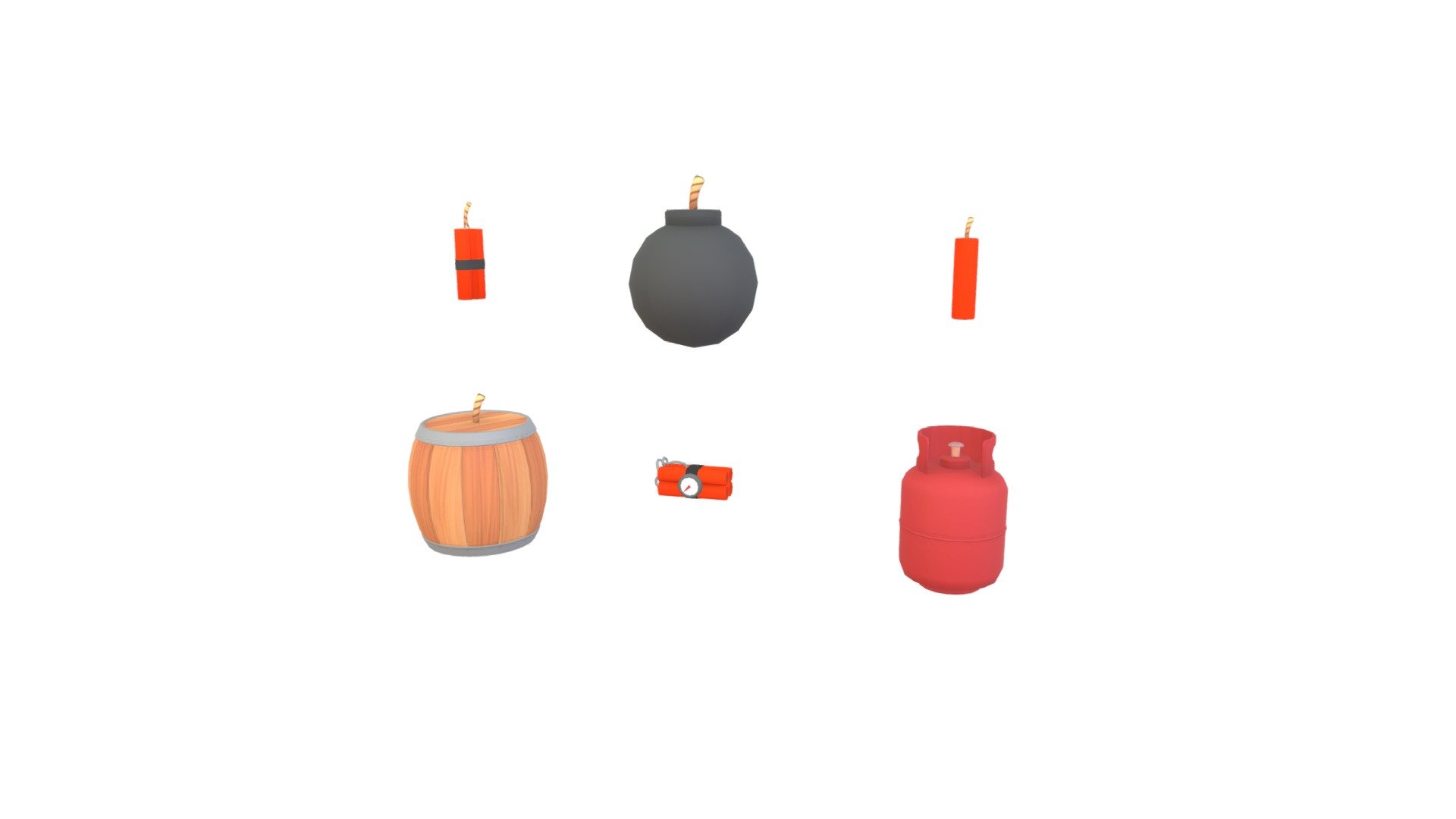 Explosive Pack - Buy Royalty Free 3D model by 3D Pencil (@unclebaria ...