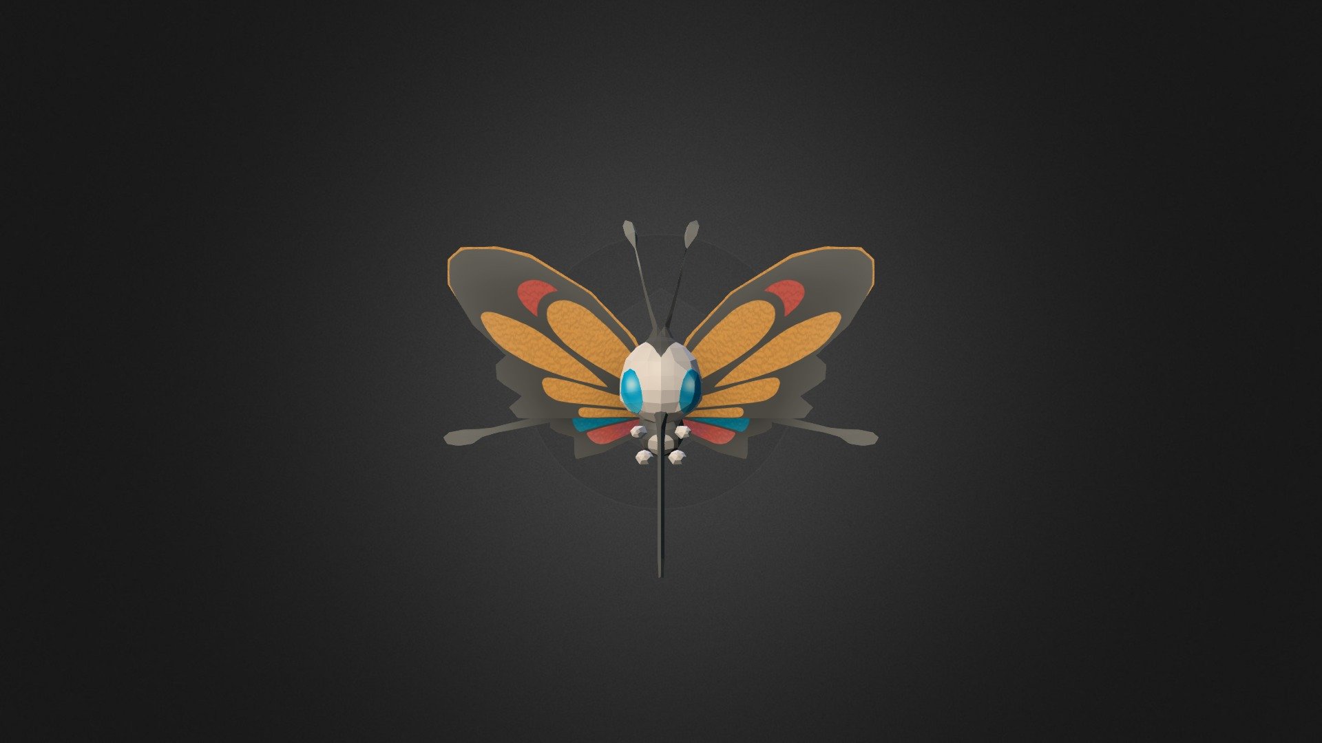 Beautifly (Complete) - 3D model by Austin O'Marah (@thebootyedition ...