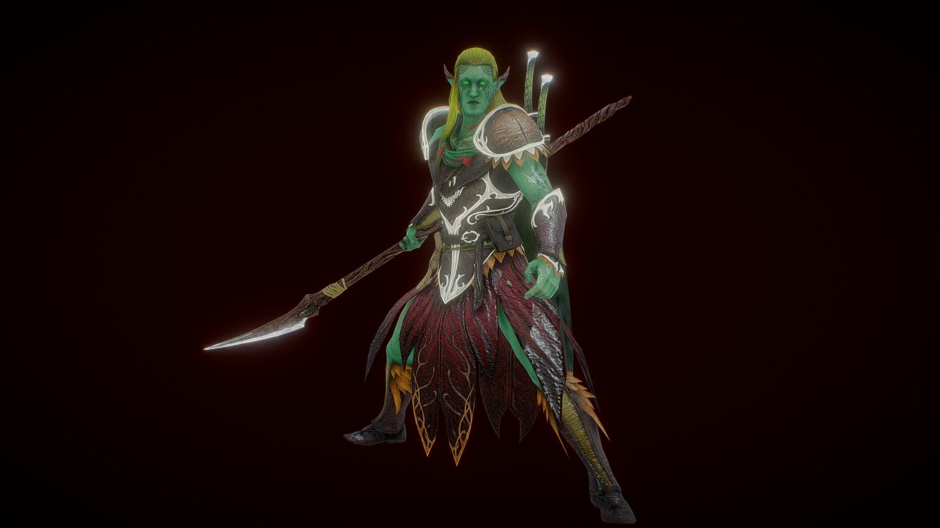 Green elves - Buy Royalty Free 3D model by Luna Studio (@StudioLuna ...