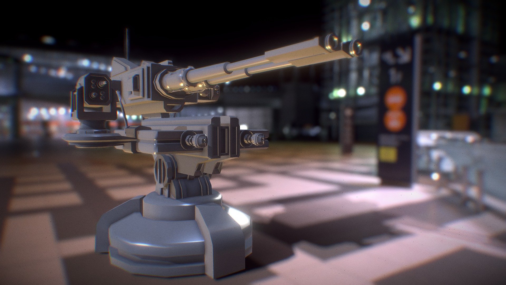 MESH_GunPlatform - 3D model by baazart [ed8851d] - Sketchfab