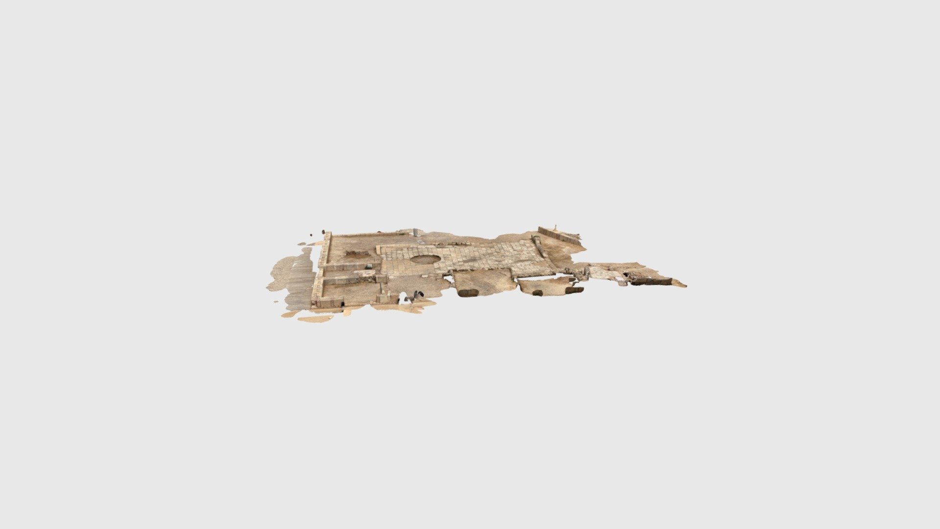 Caesarea - Praetorium - Pauls Trial - Download Free 3D model by ...