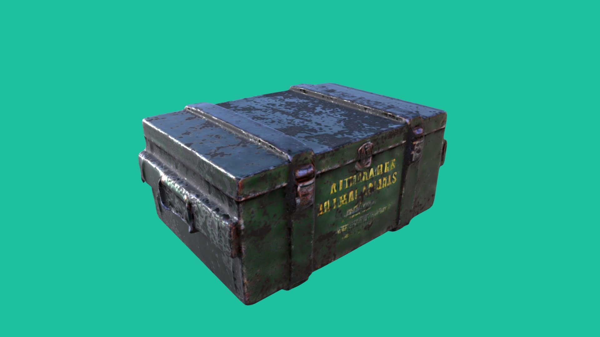 metallic box ammo - Download Free 3D model by vicente betoret ferrero ...