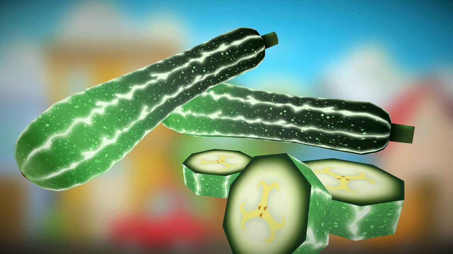 Zuchini - 3D model by Neberkenezer [ed89be6] - Sketchfab